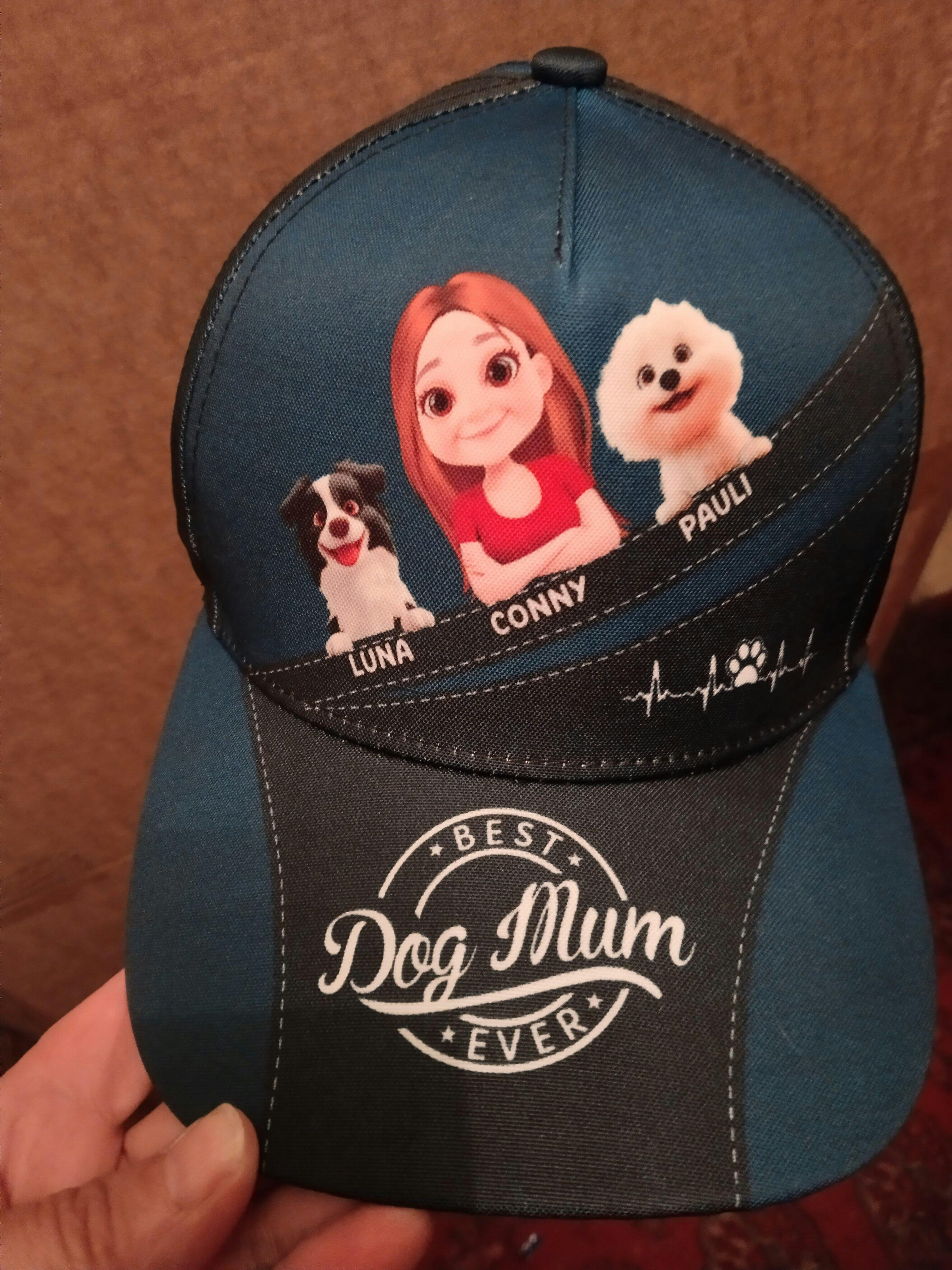 Belongs To Pets - Personalized Custom Vintage Washed Denim Cap – Pawsionate