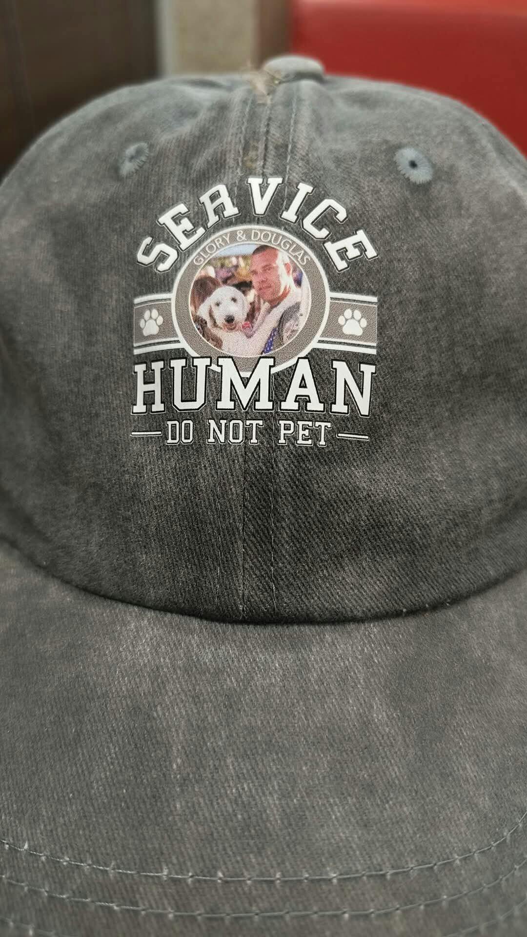 Belongs To Pets - Personalized Custom Vintage Washed Denim Cap – Pawsionate