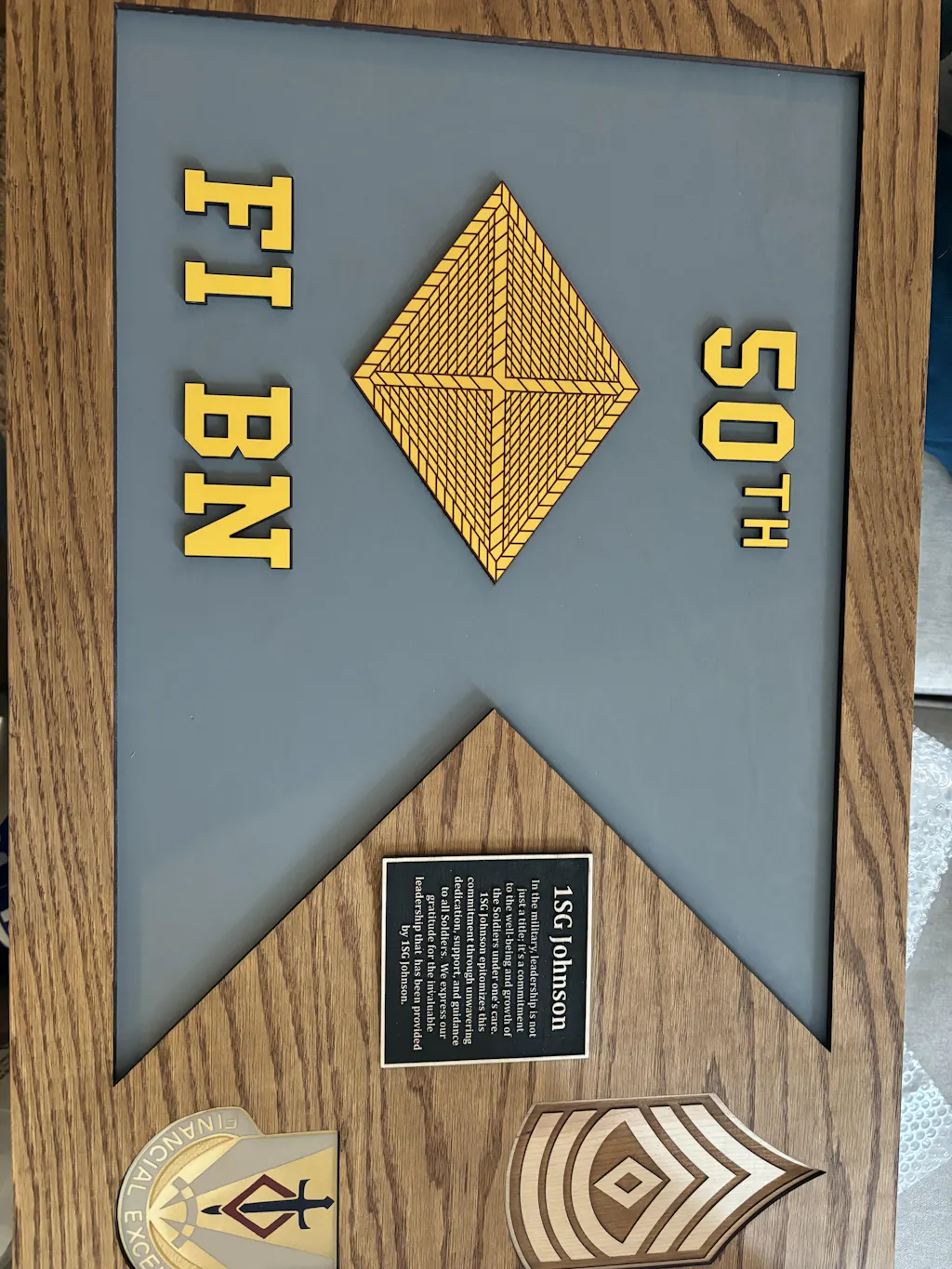 Handcrafted Army Guidon PCS Plaque – PCSgifts.com