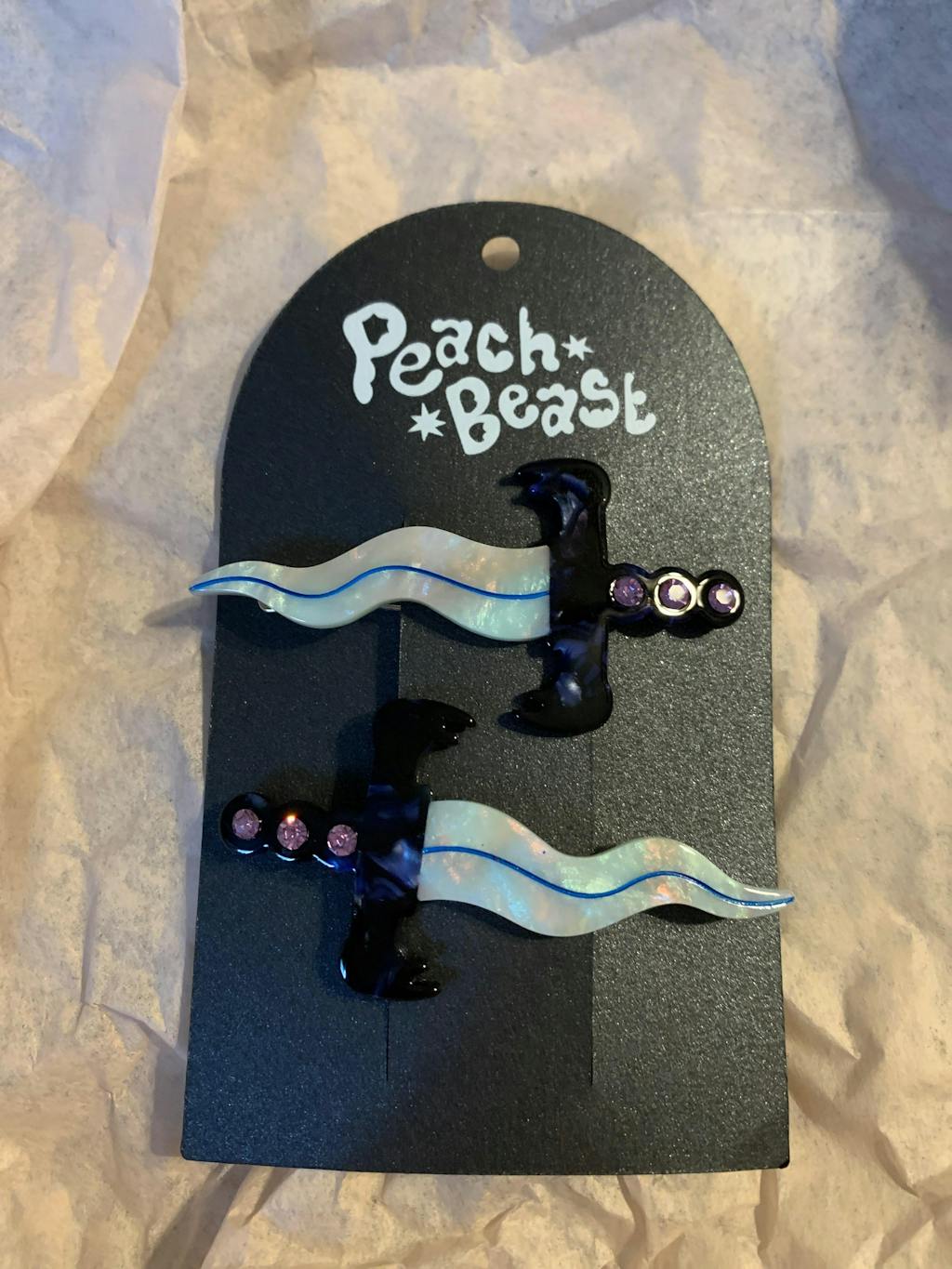 Dagger Hair Clip Set - Made from bio plastic – PeachBeast