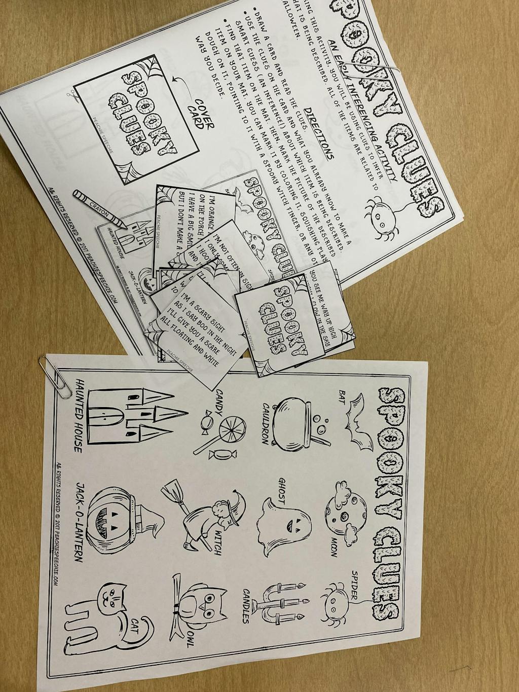 Spooky Clues: Halloween Inferencing