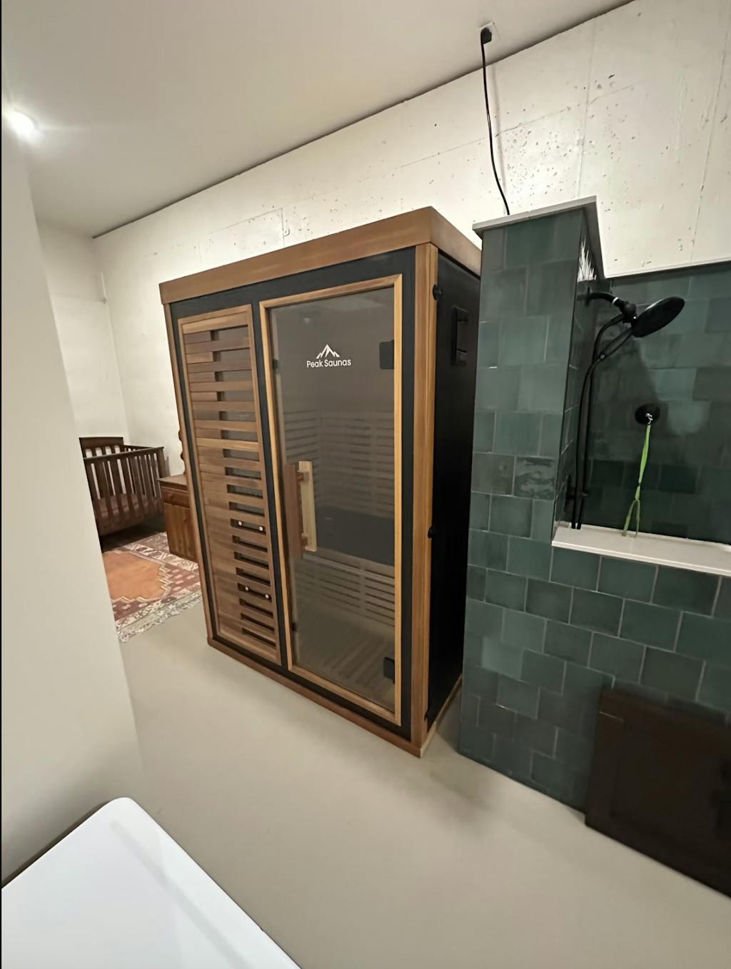 Peak Saunas Fuji 2-Person Full Spectrum Infrared Sauna with XL Medical