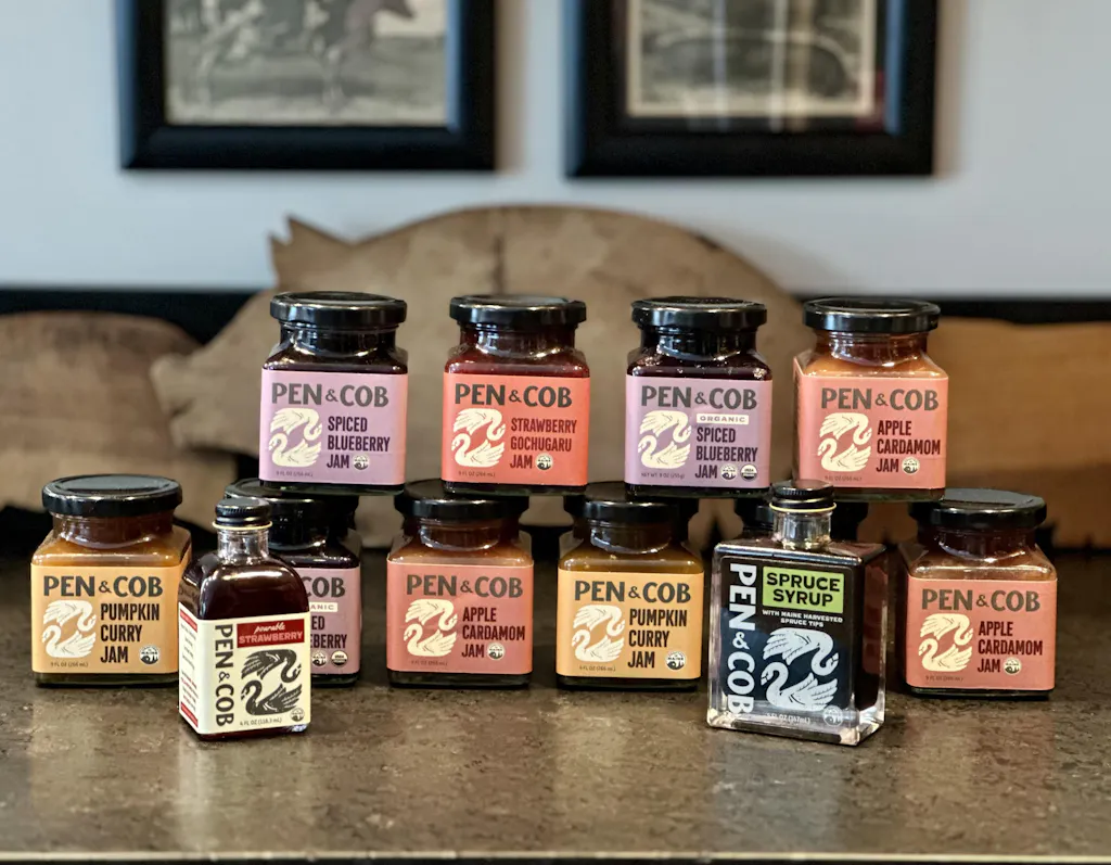 ORGANIC SPICED BLUEBERRY JAM – Pen & Cob Farm