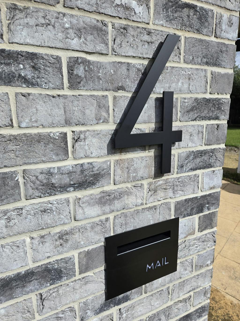 Custom numbers and letters - Peninsula House Numbers