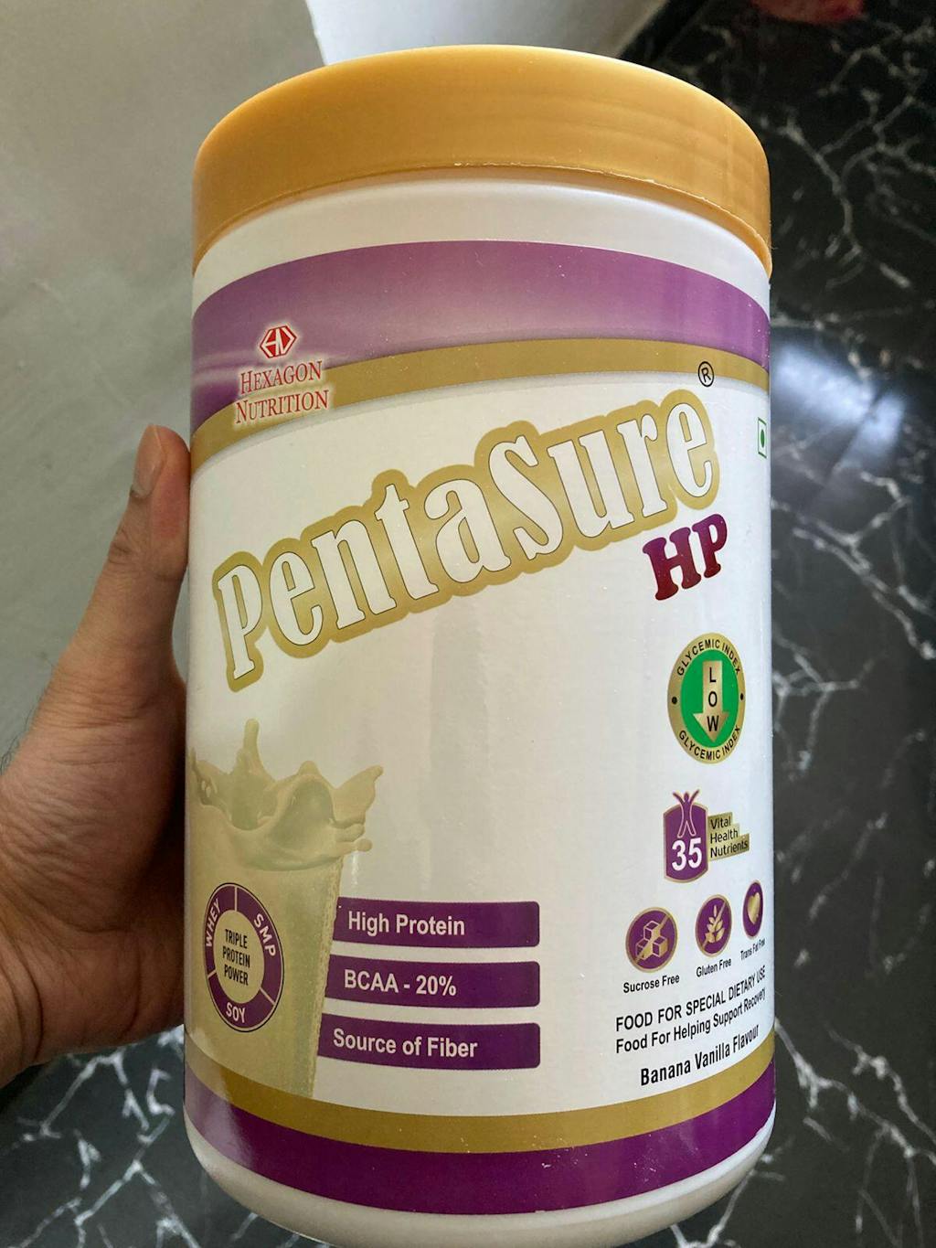 Pentasure HP Whey Protein – High Protein Powder for Muscle Recovery ...