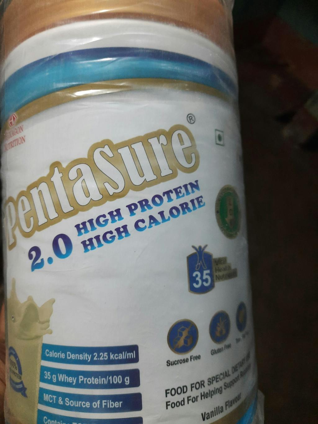 Pentasure 2.0 High Protein High Calorie Weight Gainer - 1 kg ...