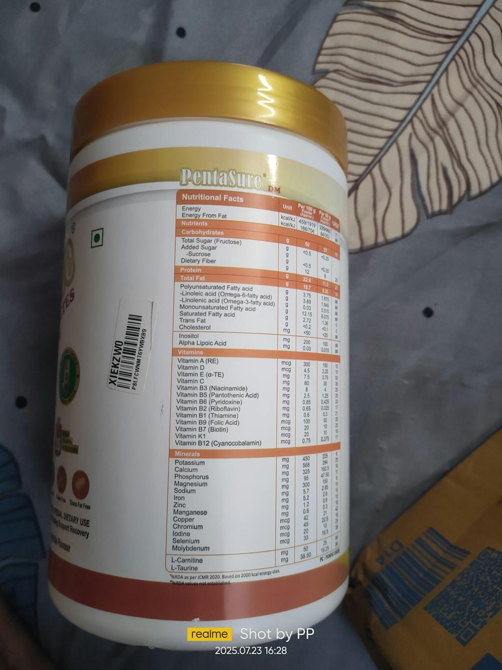 Pentasure 2.0 High Protein High Calorie Weight Gainer 400gm – Pentasure ...