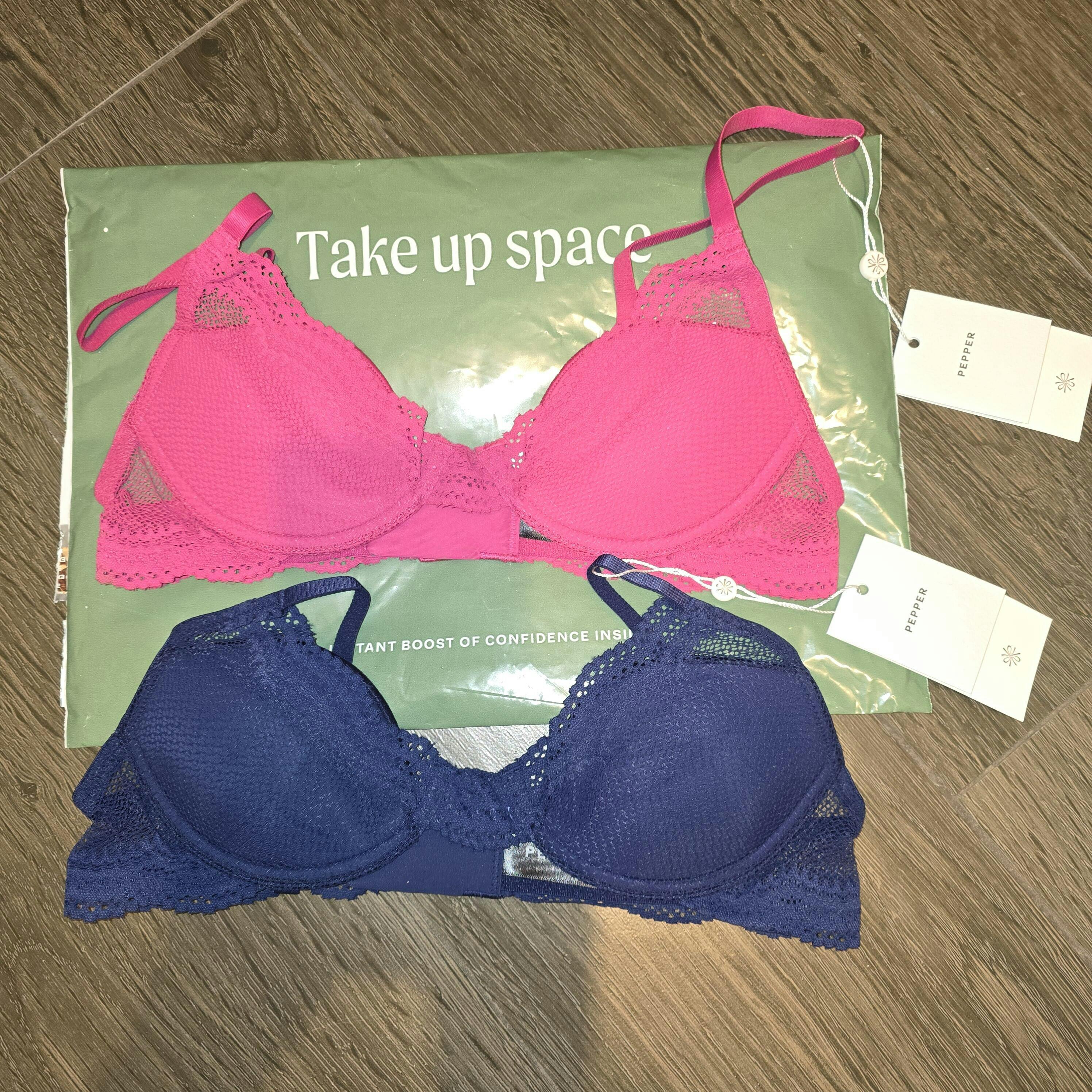 Signature All You Contour Bra Ecru - Pepper