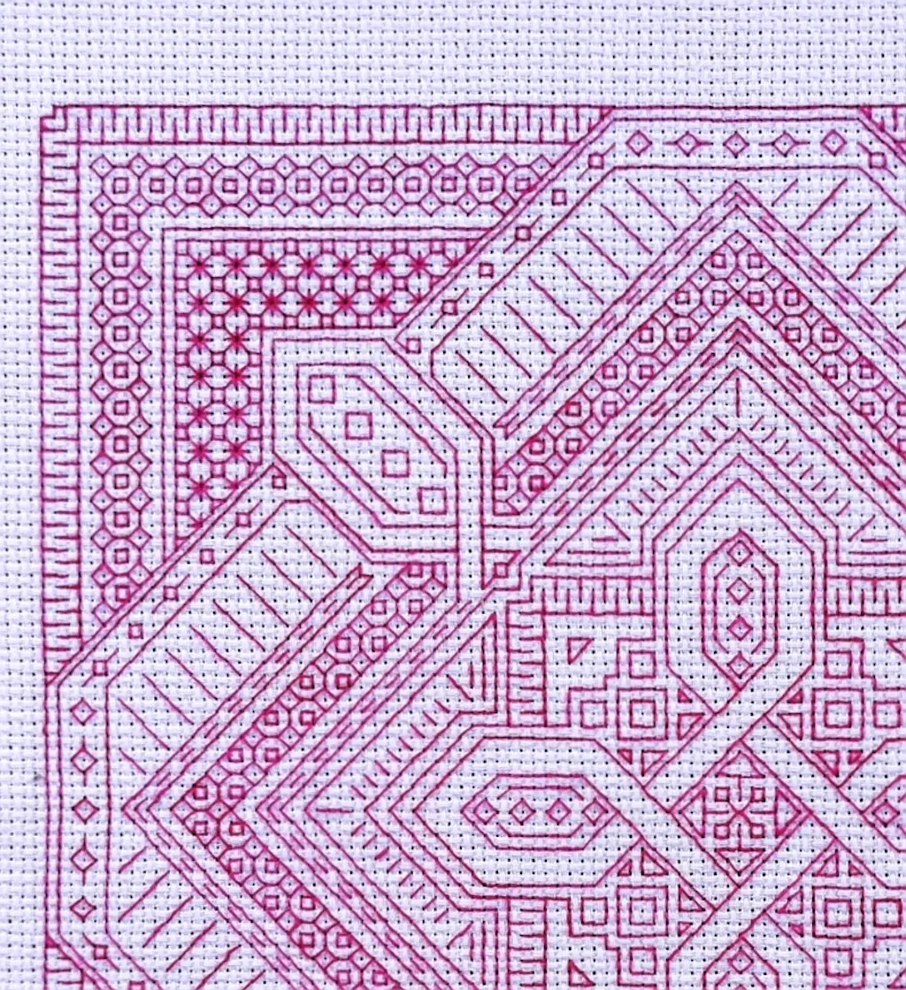 Study In Antique Blue – Peppermint Purple