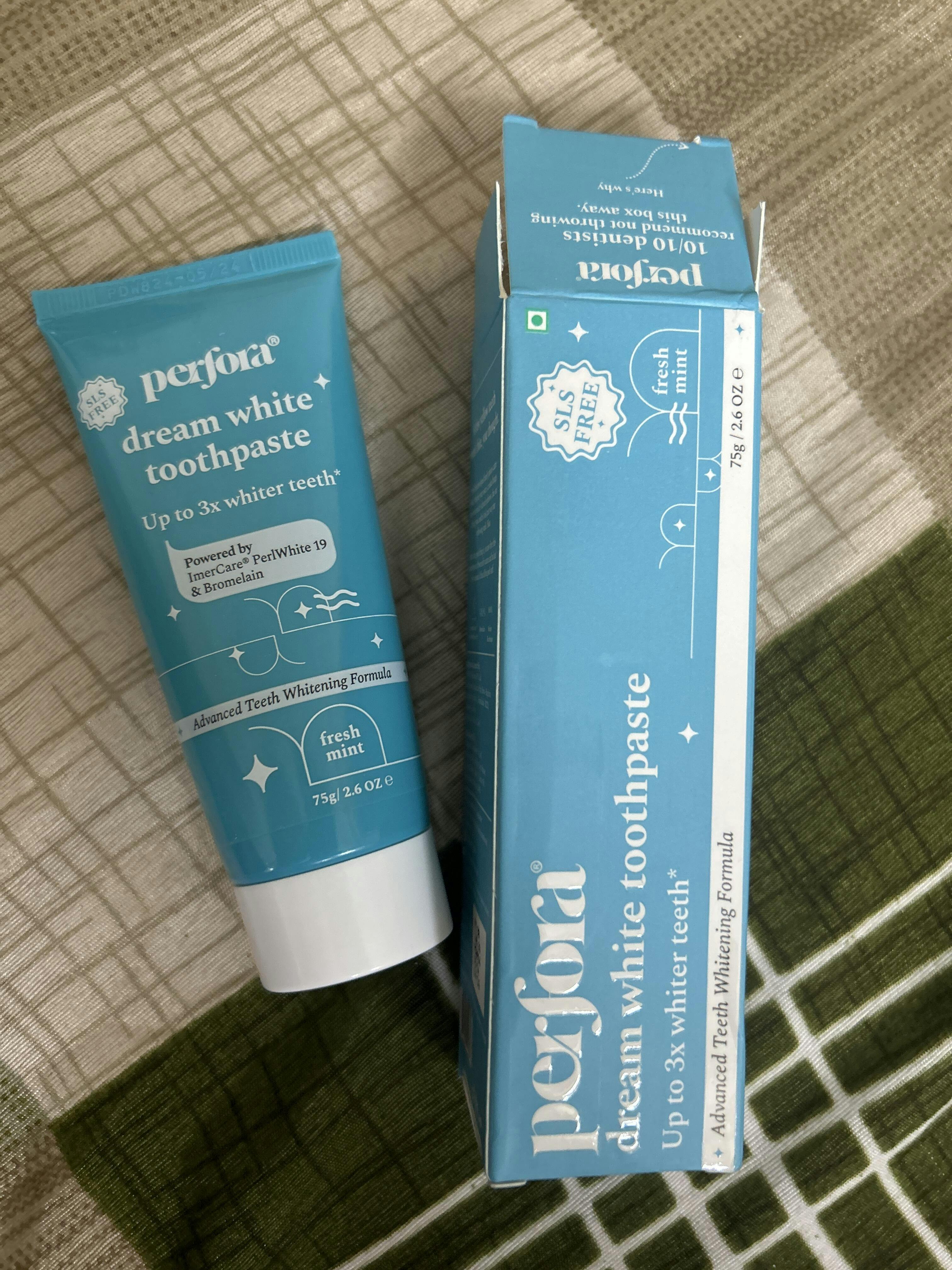 Buy Teeth Whitening Toothpaste - Perfora Dream White Combo Online ...