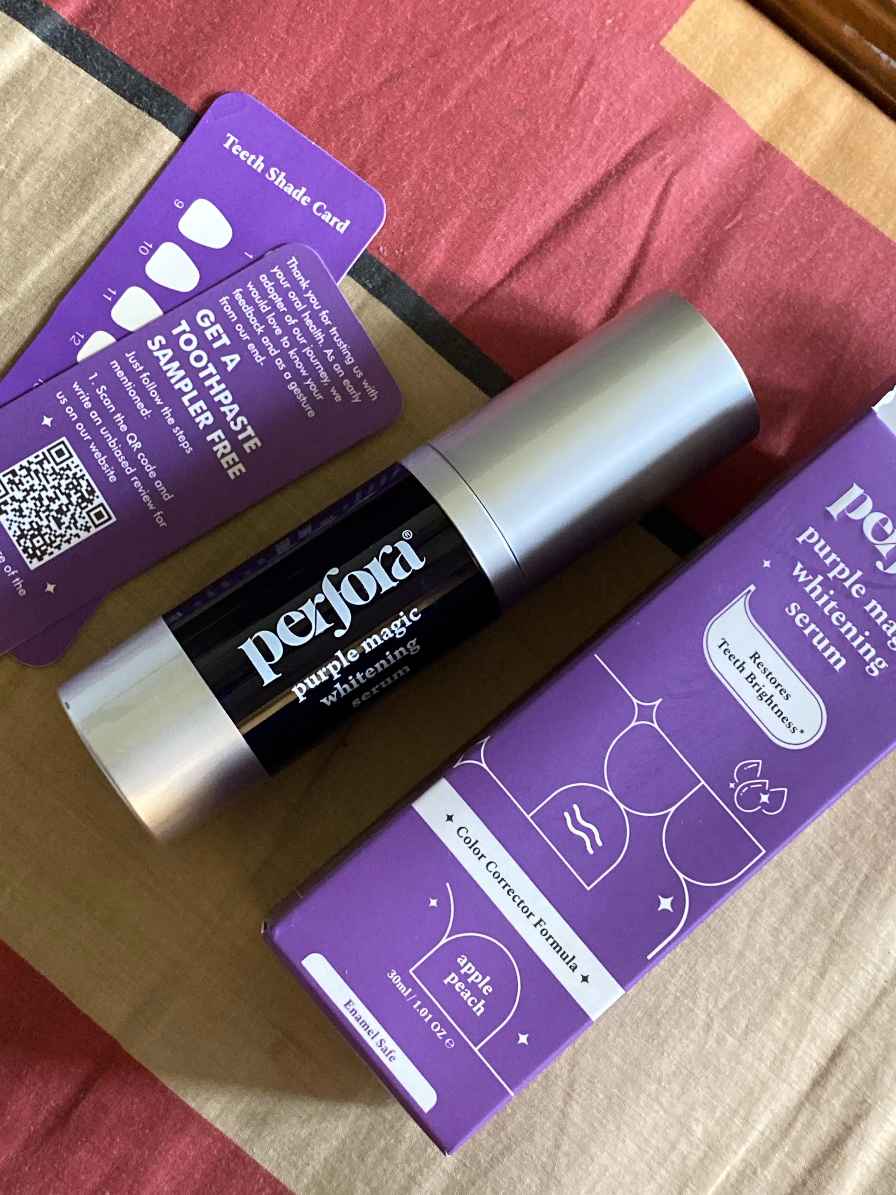 Buy Purple Tooth Whitening Serum Toothpaste Online – Perfora ...