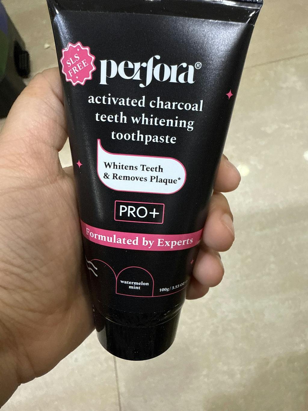 Buy Activated Charcoal Teeth Whitening Toothpaste Flouride Free Online ...