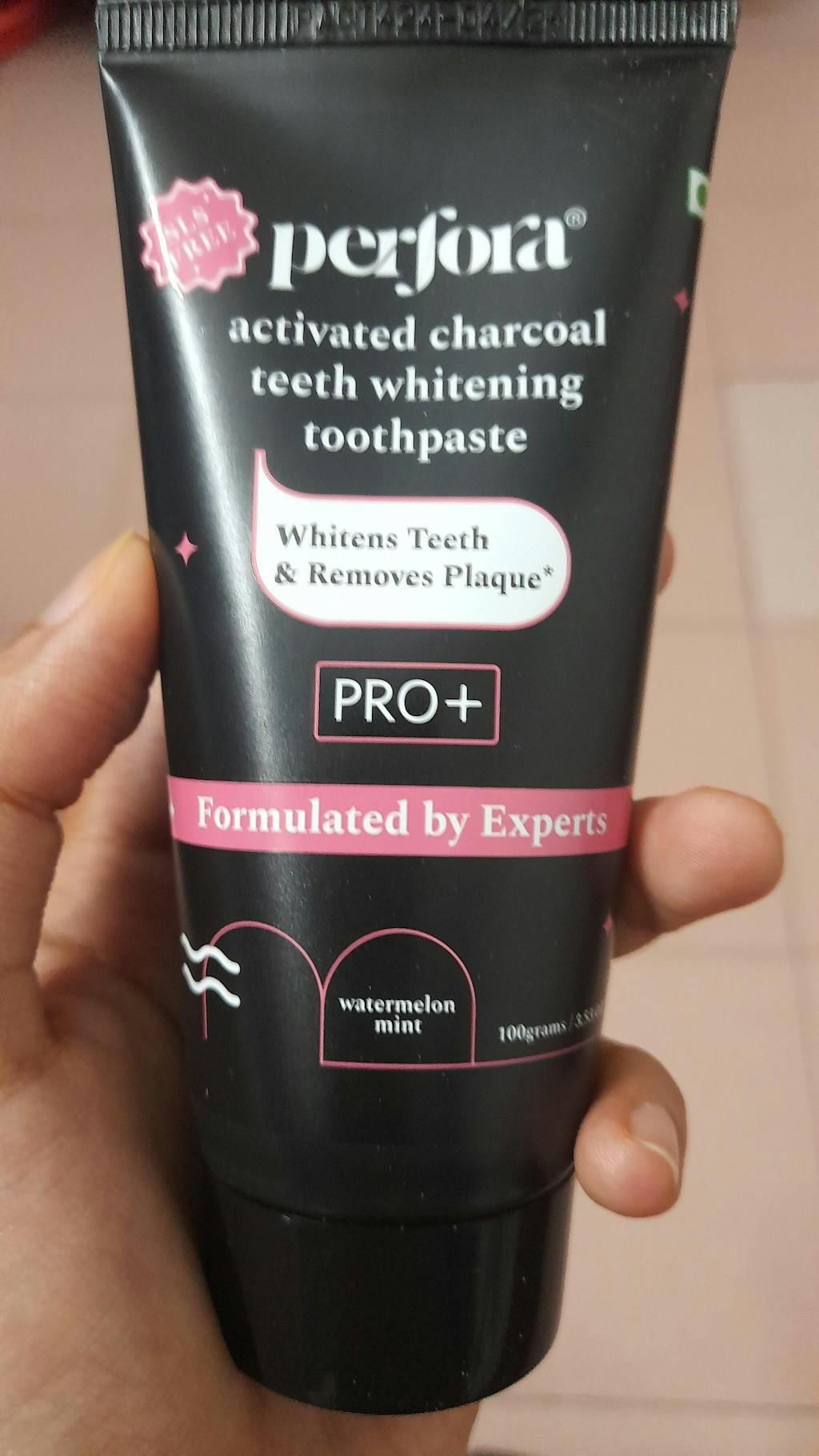 Buy Perfora's Activated Charcoal Toothpaste For Tooth Whitening ...