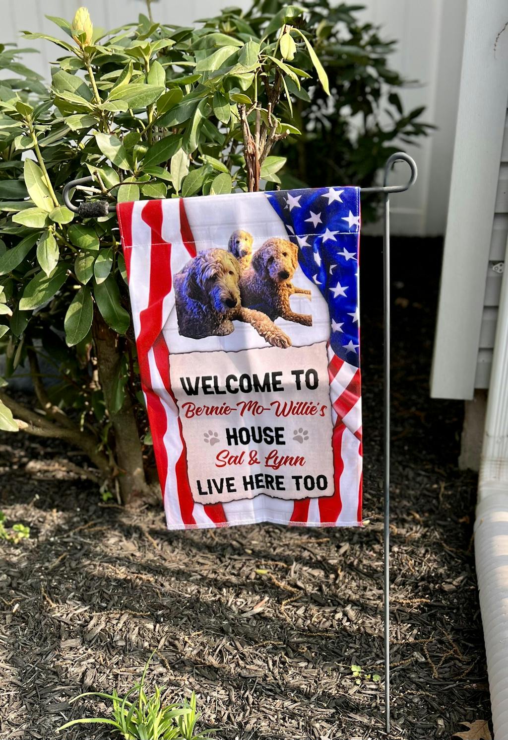 Welcome To The Dog House, Personalized Garden Flags, Gifts For Dog Lov ...
