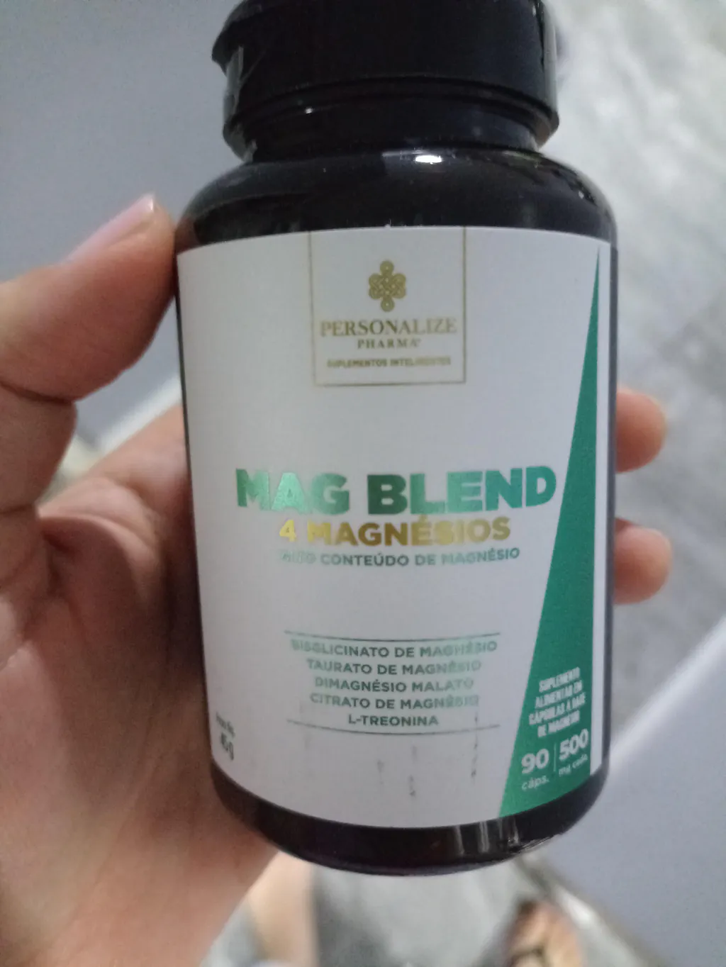 MAG BLEND – Blend de 4 MAGNÉSIOS – 90 cápsulas – Personalize Pharma