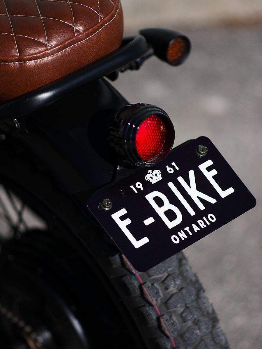 Your Design or Photo Personalized Bike Plates and License Plates