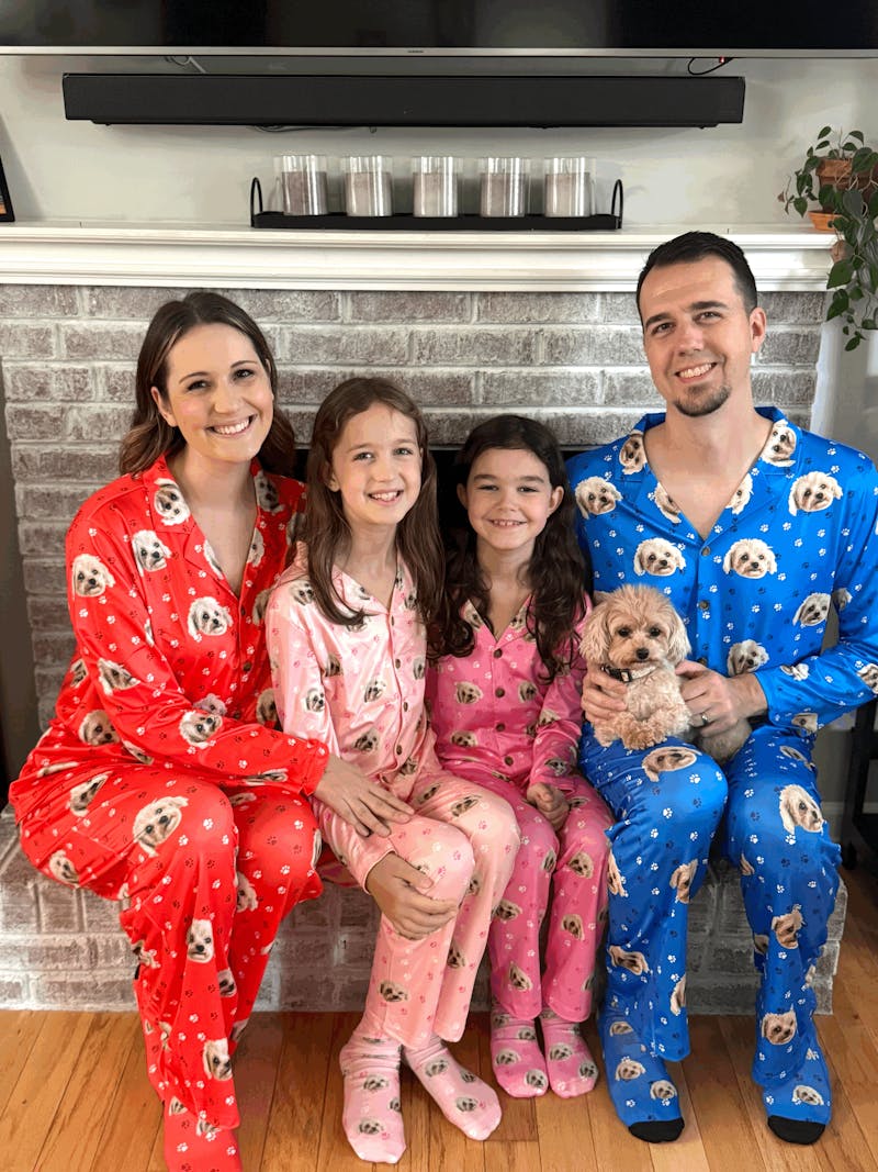 Custom Pajamas with Pet Face - Get custom dog & cat face photo pajamas ...
