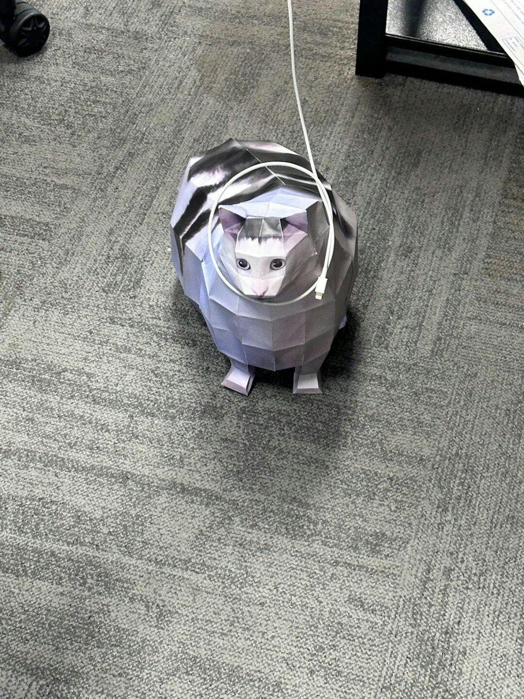 Huh Cat Meme Papercraft Template (Printable PDF, 1:1 & 4") – Petites Paws