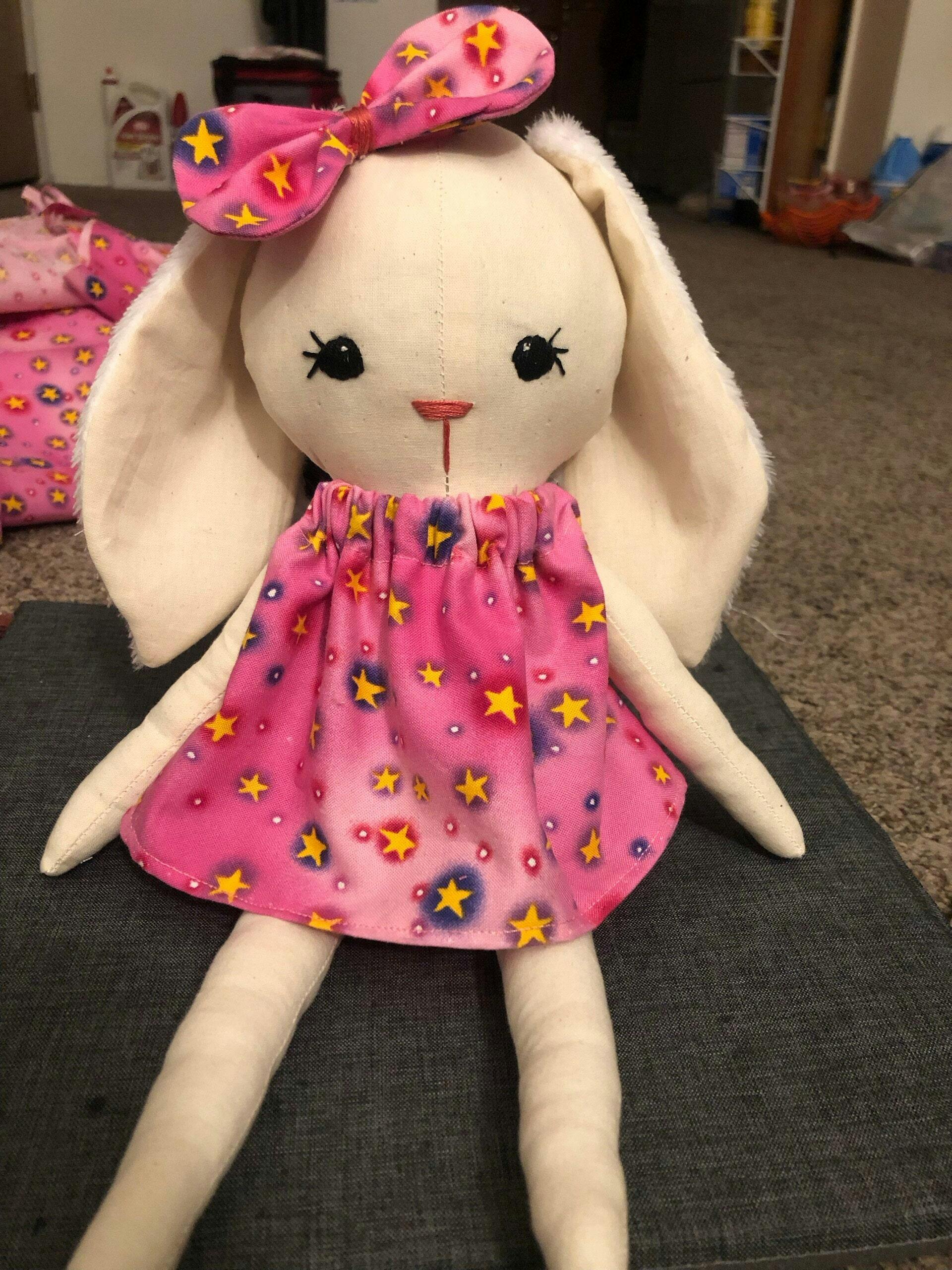 Woodland Friends Bunny - PDF sewing pattern and tutorial – Petras ...