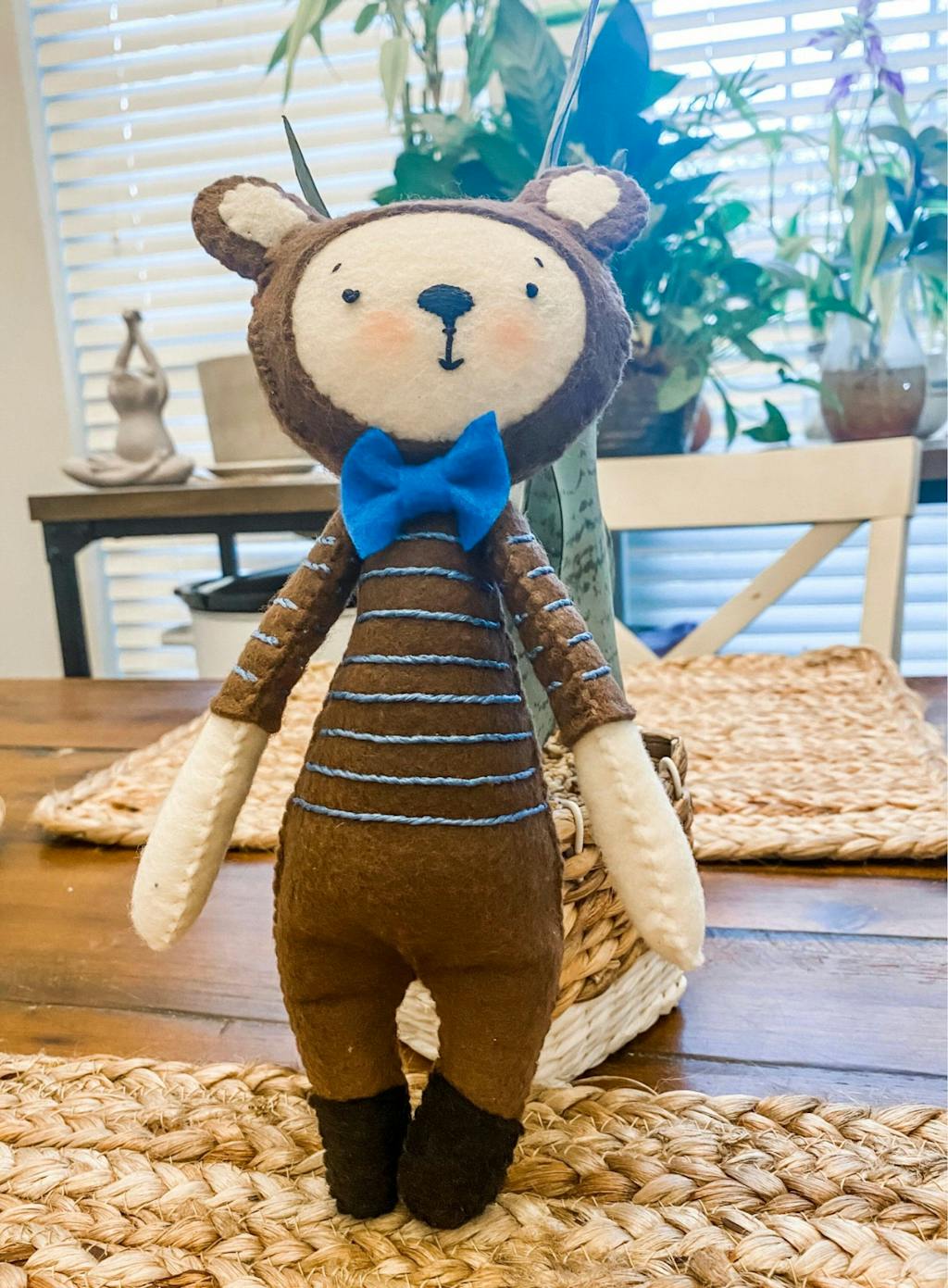 Teddy Bear Sam - PDF sewing pattern and tutorial – Petras Wonderland