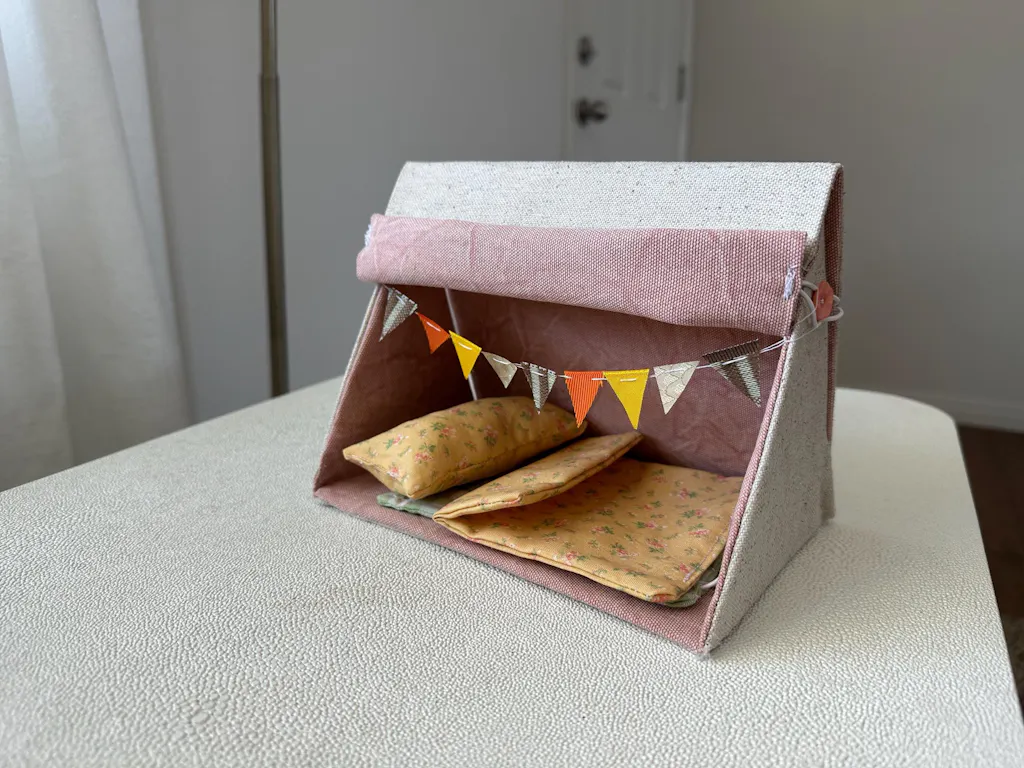 Mini doll Camping set - PDF sewing pattern and tutorial – Petras Wonderland
