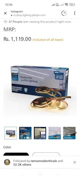 Buy Philips Profile Shine LED Strip light online in India | Philips ...