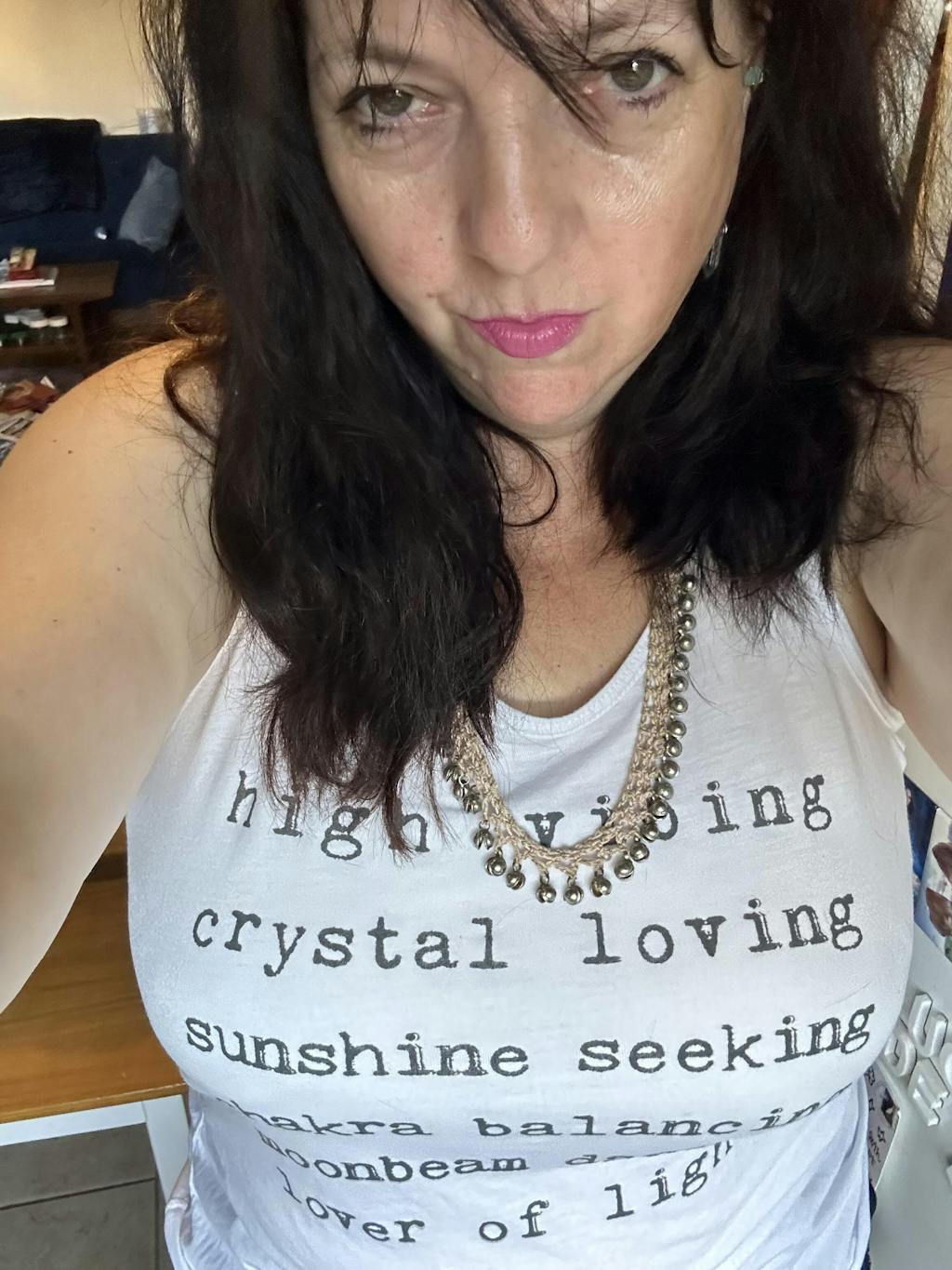 Lover of Light, White Flowy Tank - Picasso Jasper