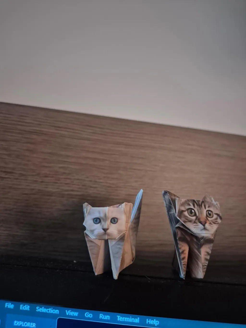 Paper Cats | Origami Cat Craft Kit | Fun Gift for Cat Lovers by Pikkii