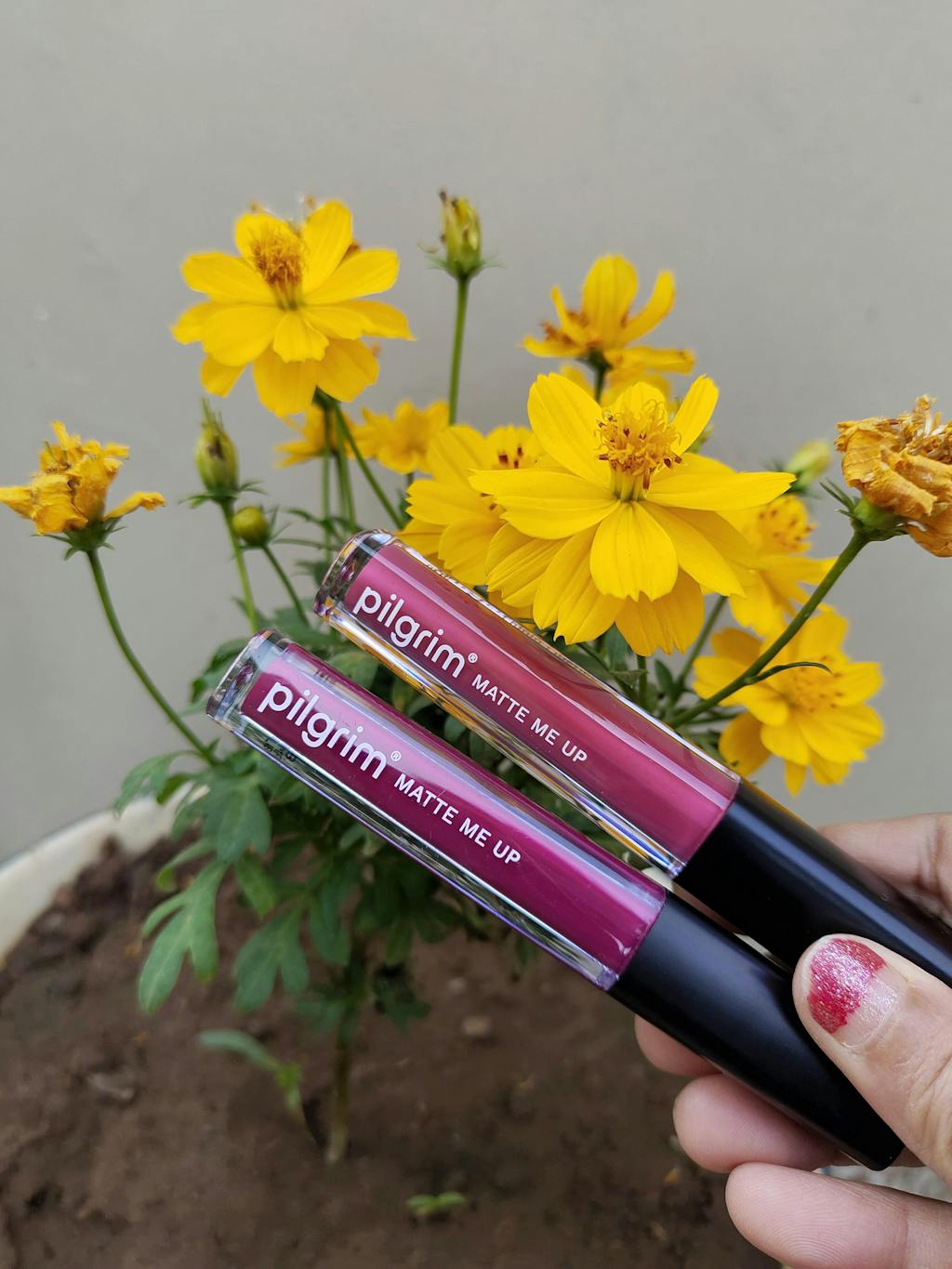 Pilgrim Matte Me Up! Liquid Lipstick - Non Drying - Transfer-Proof