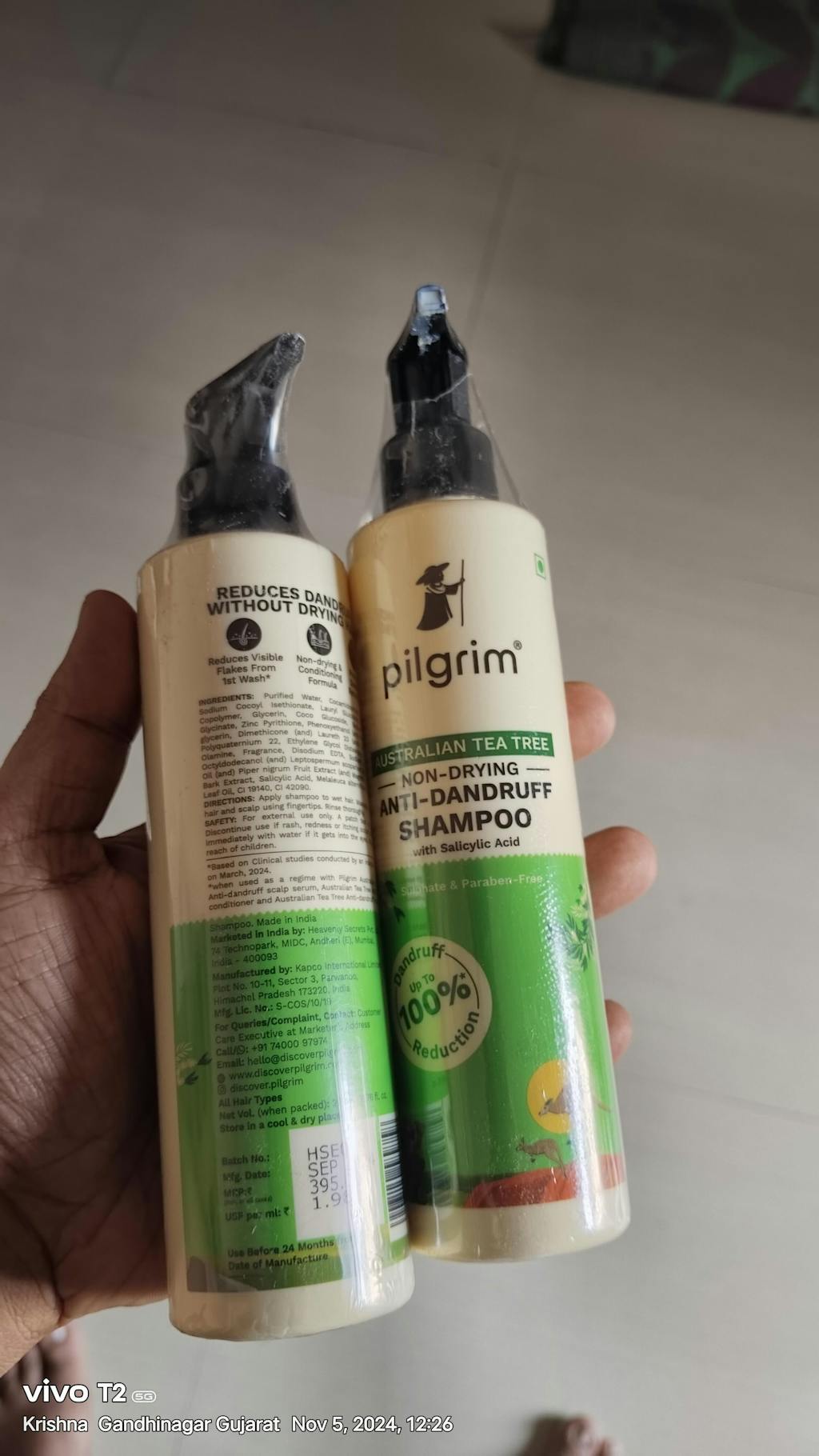 Buy Australian Tea Tree Non-Drying Anti-Dandruff Shampoo Online