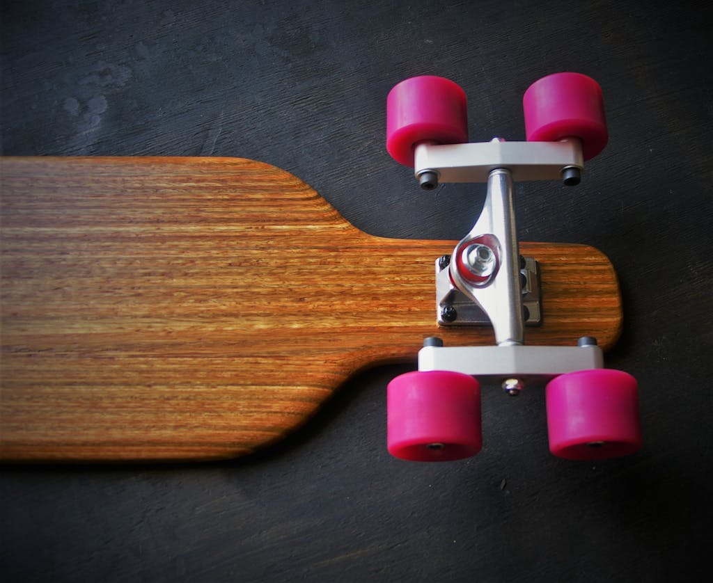 Pinalloy GoGreen Tandem Axle Double Skateboard Wheeled Kit Set