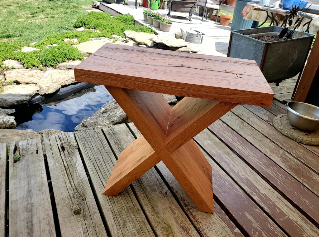 X-Side Table Printable Plans – Pine and Poplar