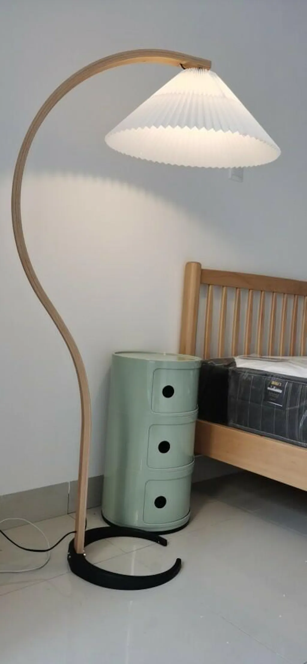 Wooden Mads Caprani Floor Lamp | Ping Lighting