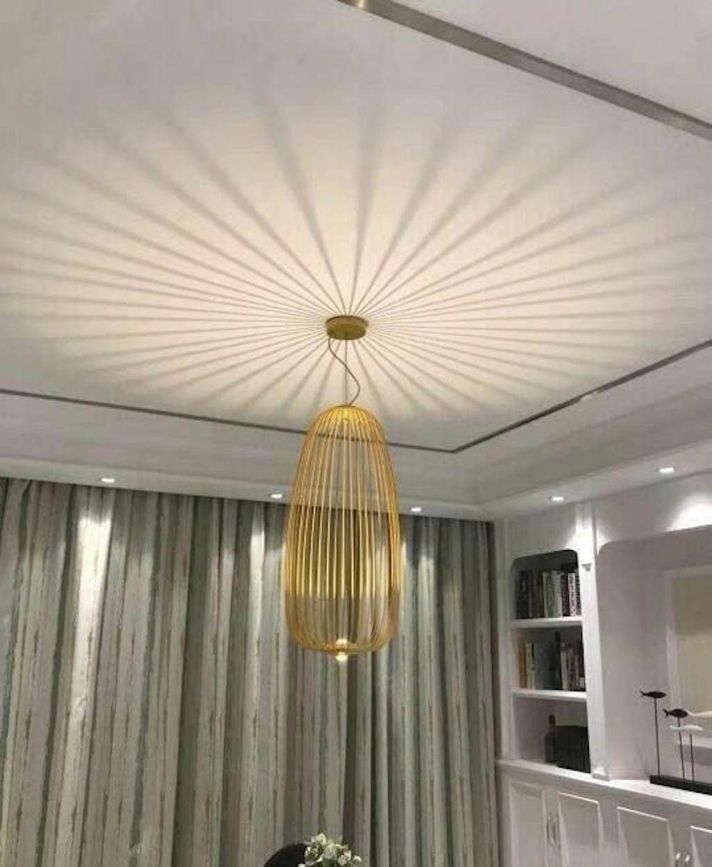 Spokes Shaped LED Pendant Lamp | Ping Lighting