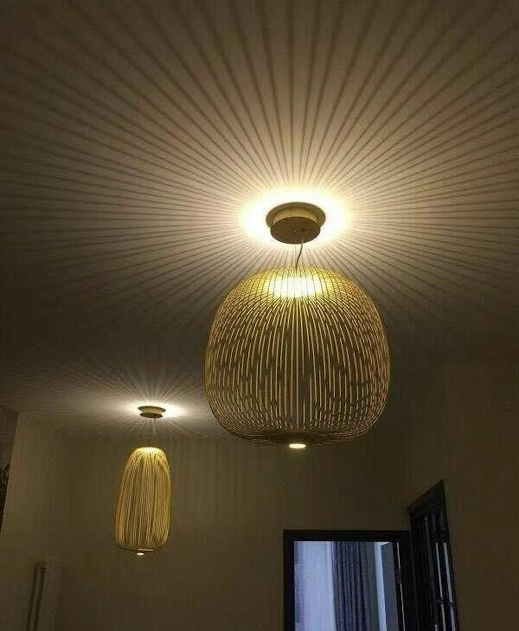 Spokes Shaped LED Pendant Lamp | Ping Lighting