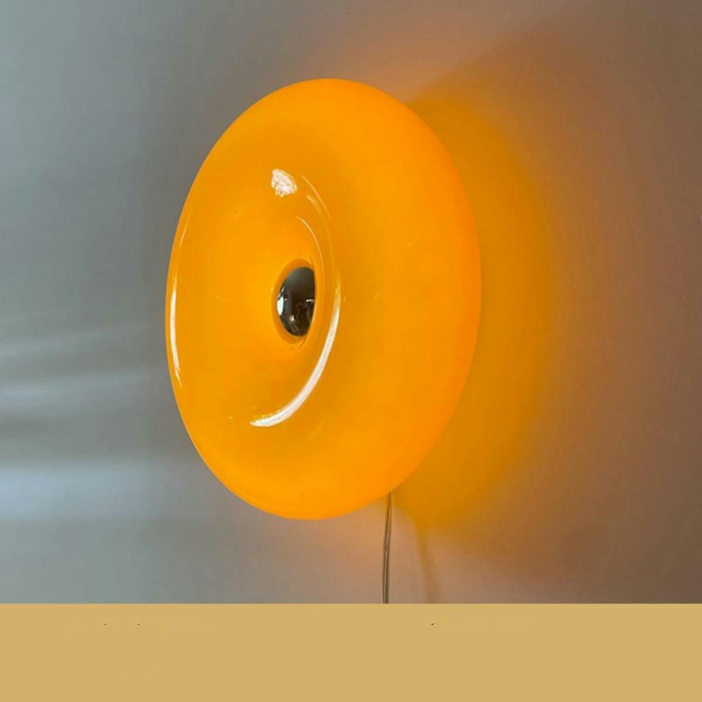 Donut Lighting | Orange Lamp | Ping Lighting