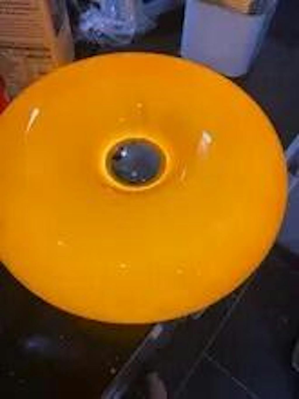 Donut Lighting | Orange Lamp | Ping Lighting