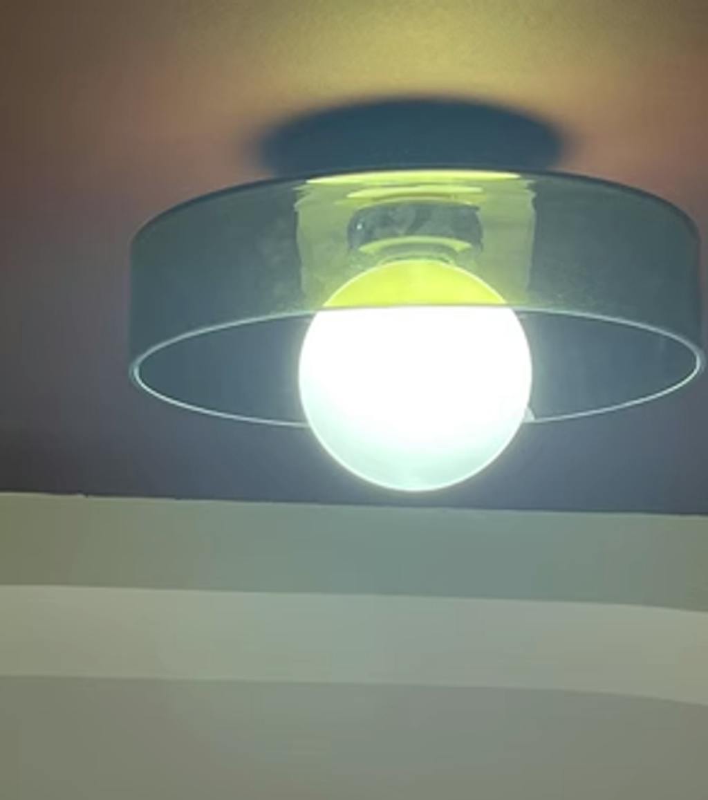 Colorful Glass Ceiling Light | Led Round Ceiling Light | Ping Lighting