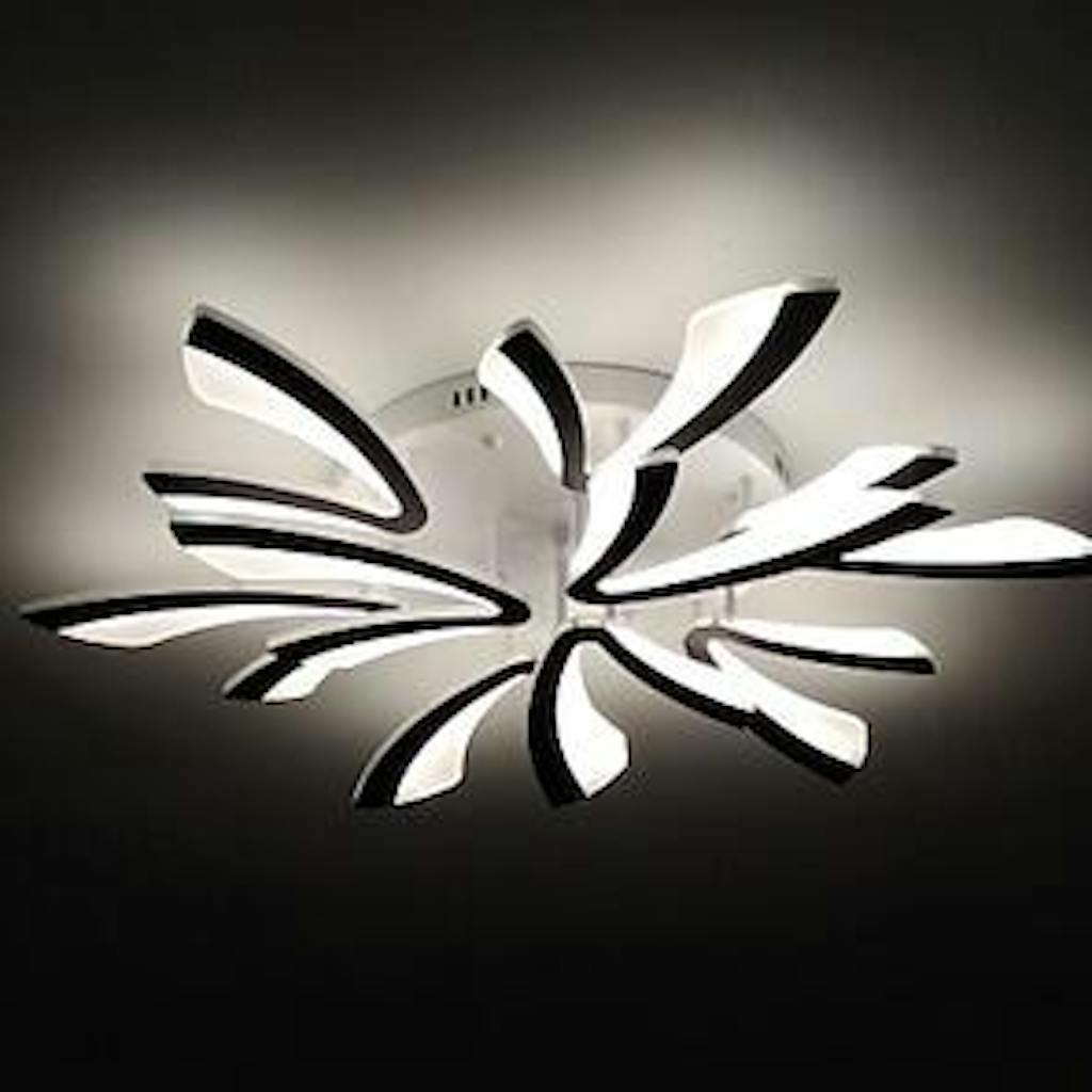 Nordic Style Flush Mount Ceiling Light | Dandelion Layered Ceiling ...