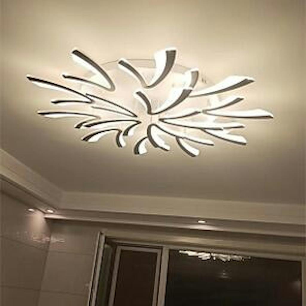 Nordic Style Flush Mount Ceiling Light | Dandelion Layered Ceiling ...