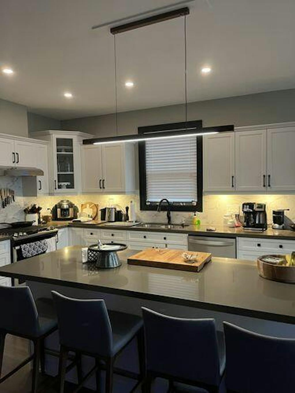 Natural Rustic Log Cabin Lighting | Farmhouse Wooden Hanging Led Strip ...