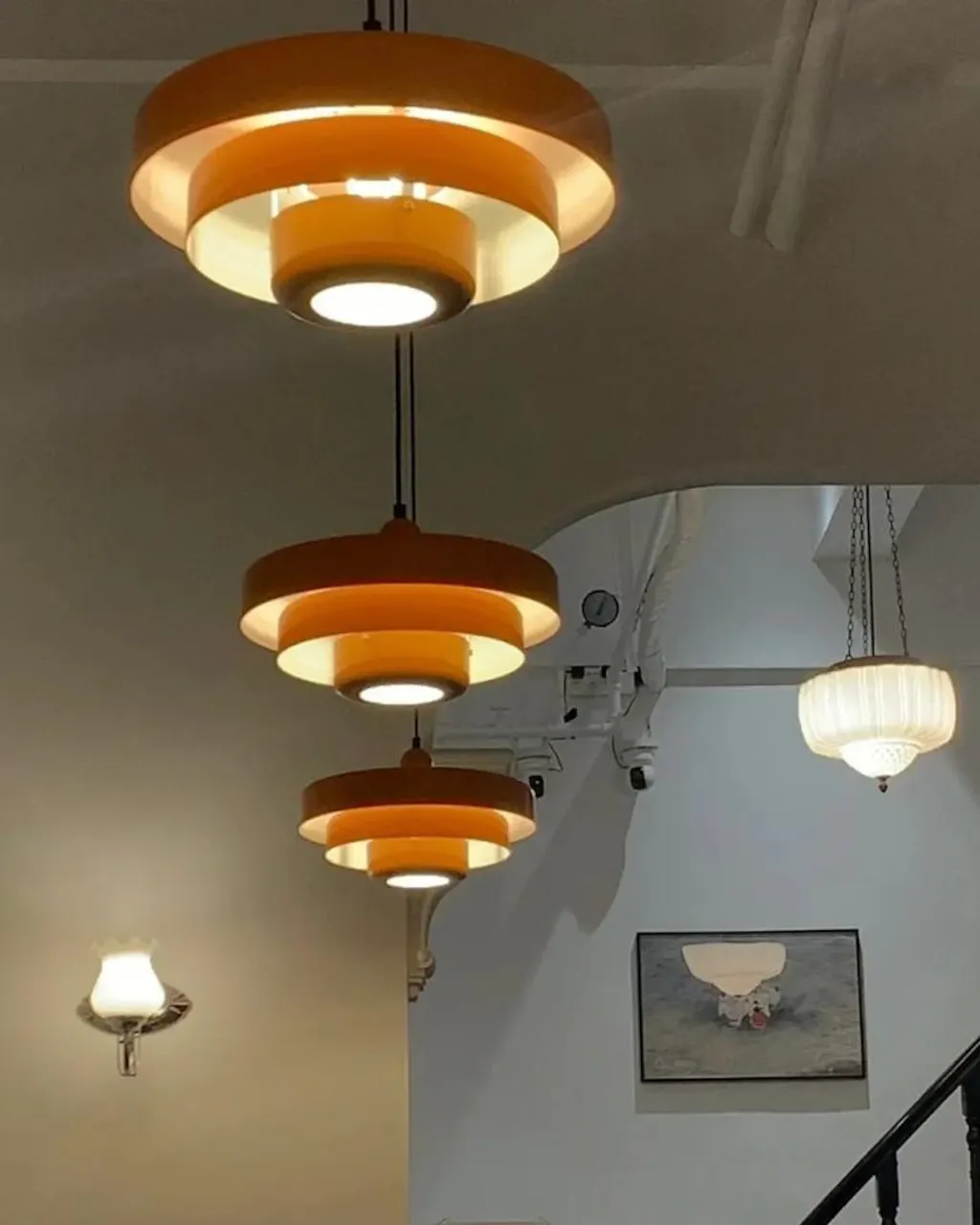 Modern Scandinavian Multi‑Layer Colorful Pendant Light | Ping Lighting