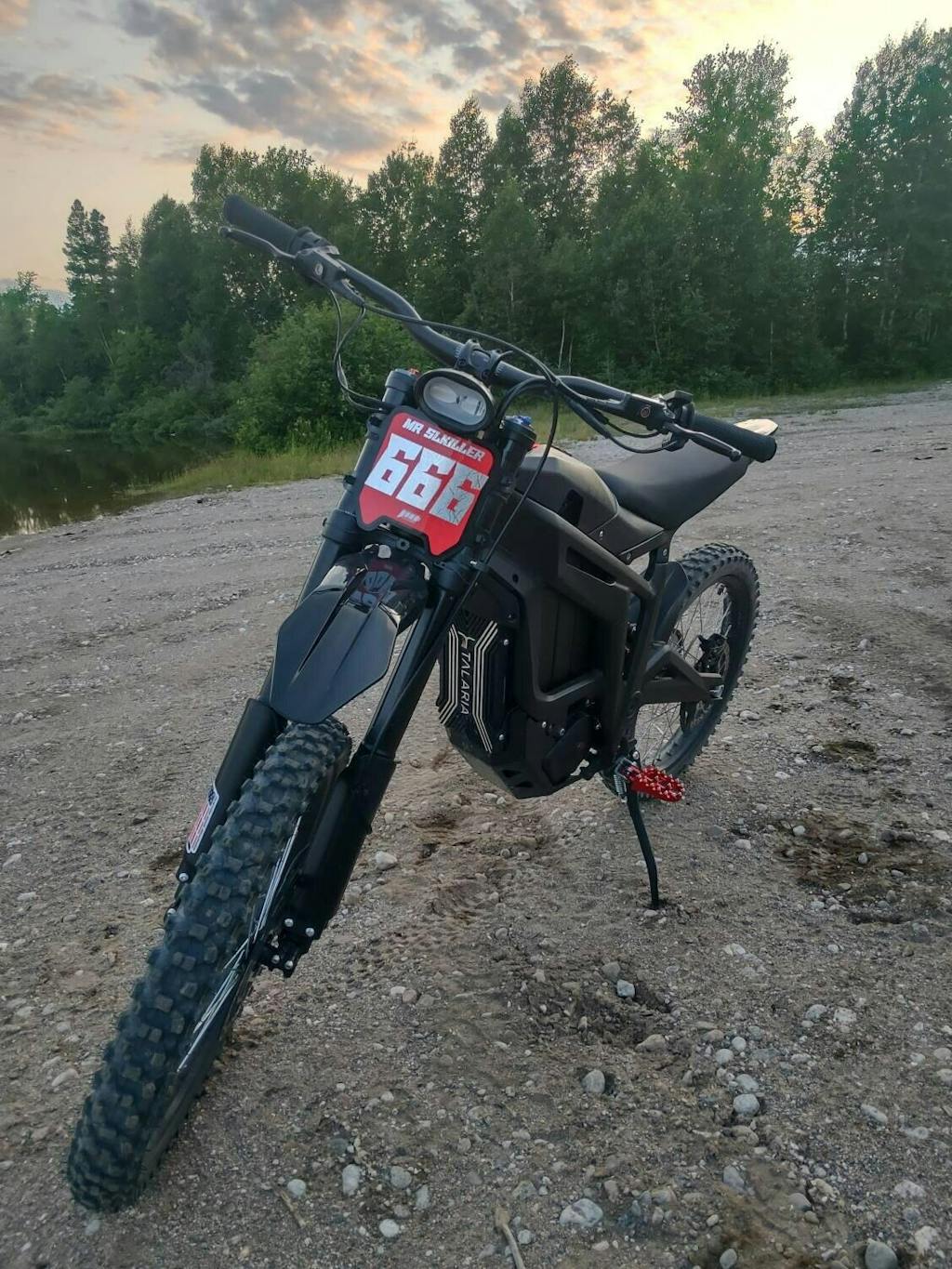 Metallic Surron / ODI Front Plate Decals – PinnedMotosport