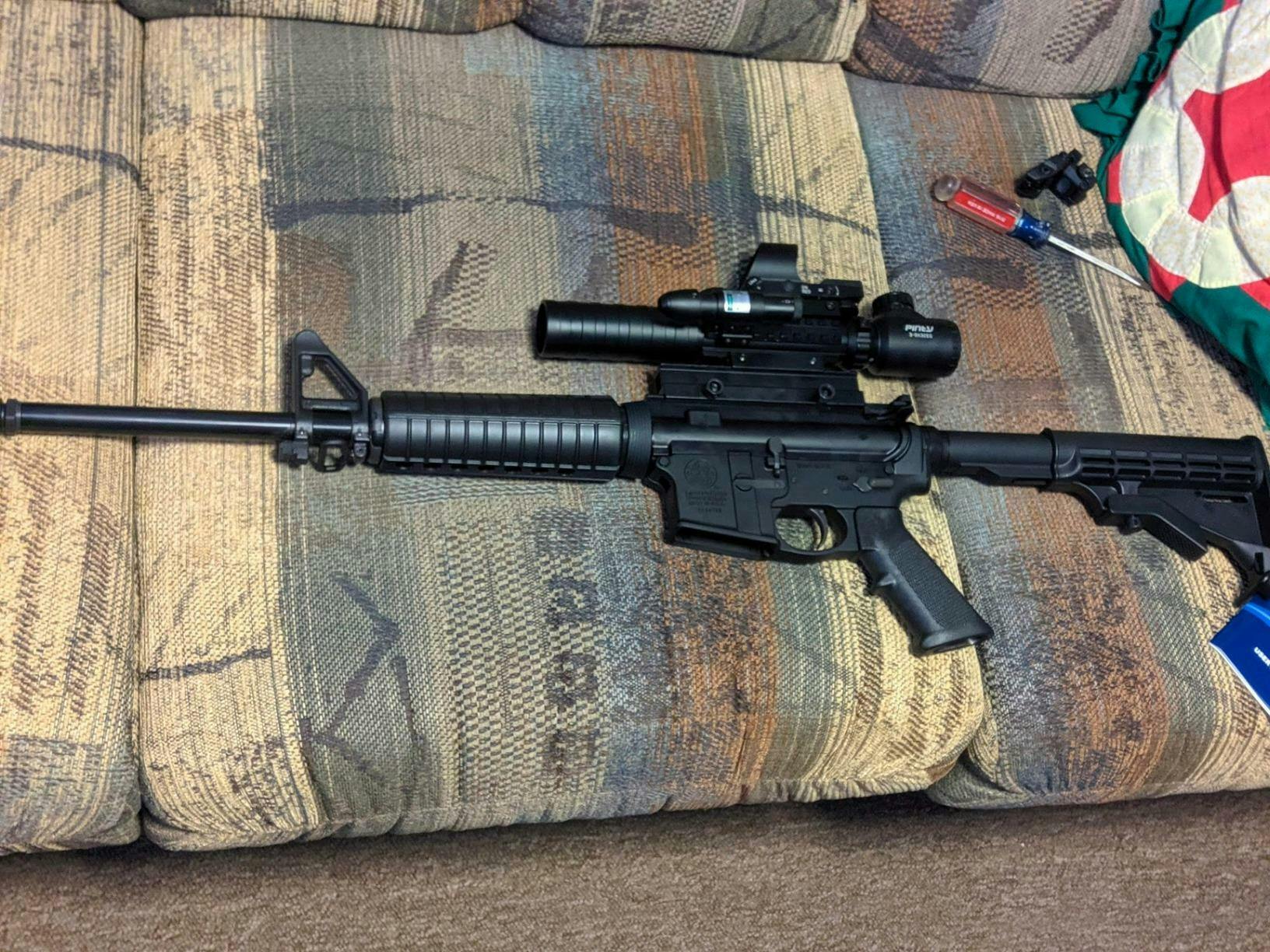 Pinty | Rifle Scope 3-9x32mm EG Rangefinder/4 Reticle Red & Green/Red ...