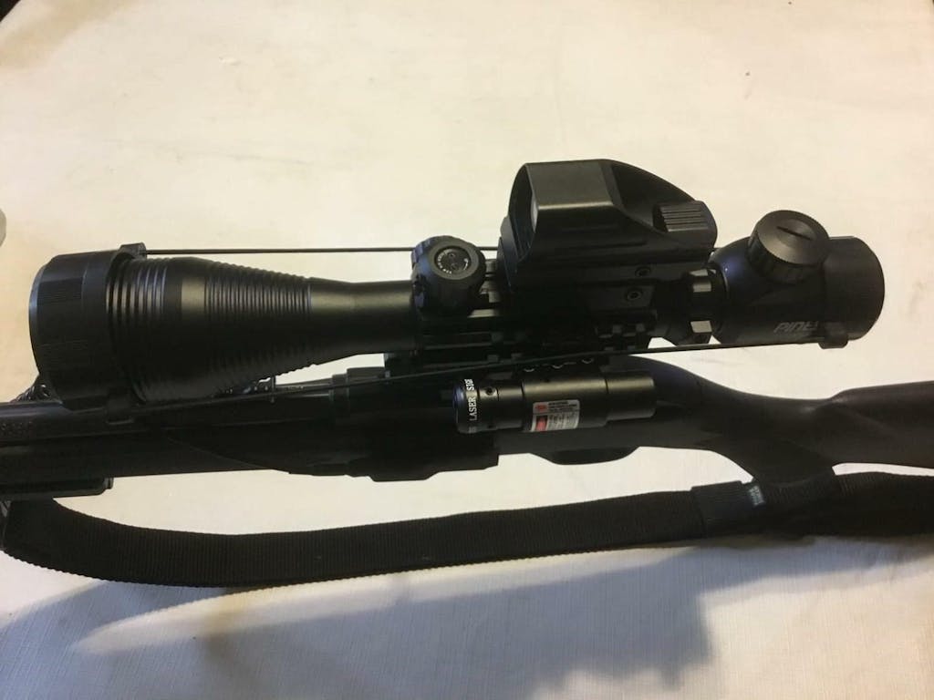Pinty | 3-in-1 Hunting Rifle Scope 4-12x50mmEG Rangefinder/Tactical ...