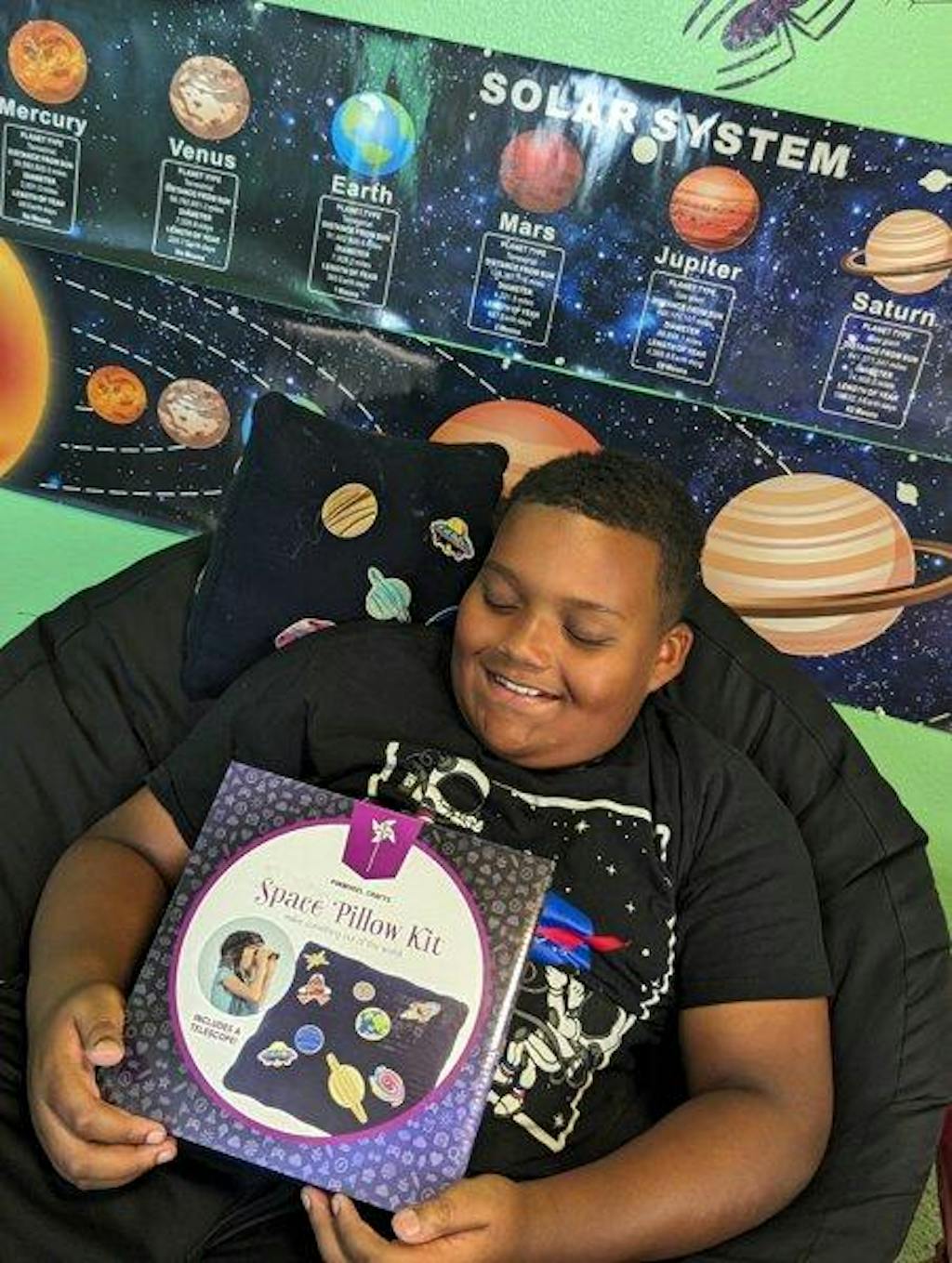 Space Pillow Kit – Pinwheel Crafts