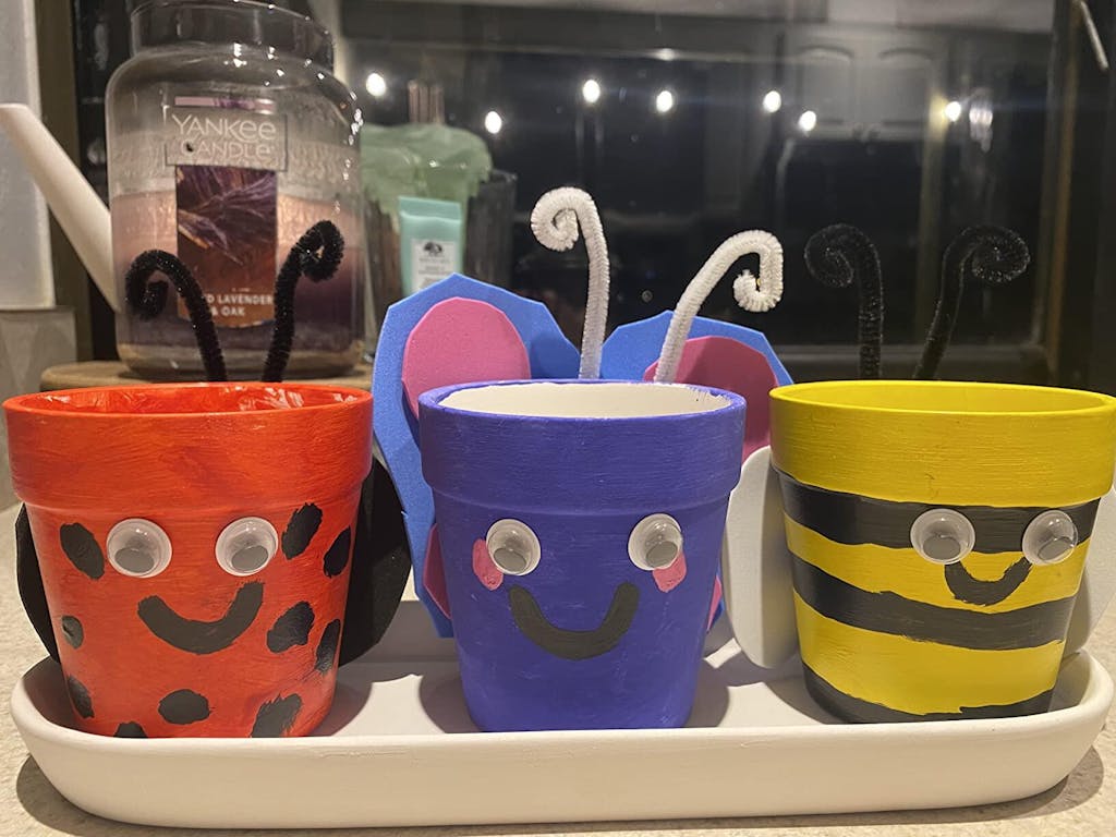 Flower Pot Kit | Garden Craft for Preschoolers – Pinwheel Crafts