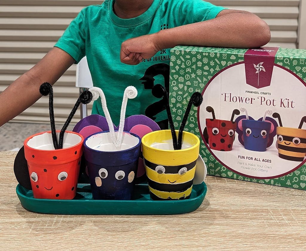 Flower Pot Kit | Garden Craft for Preschoolers – Pinwheel Crafts