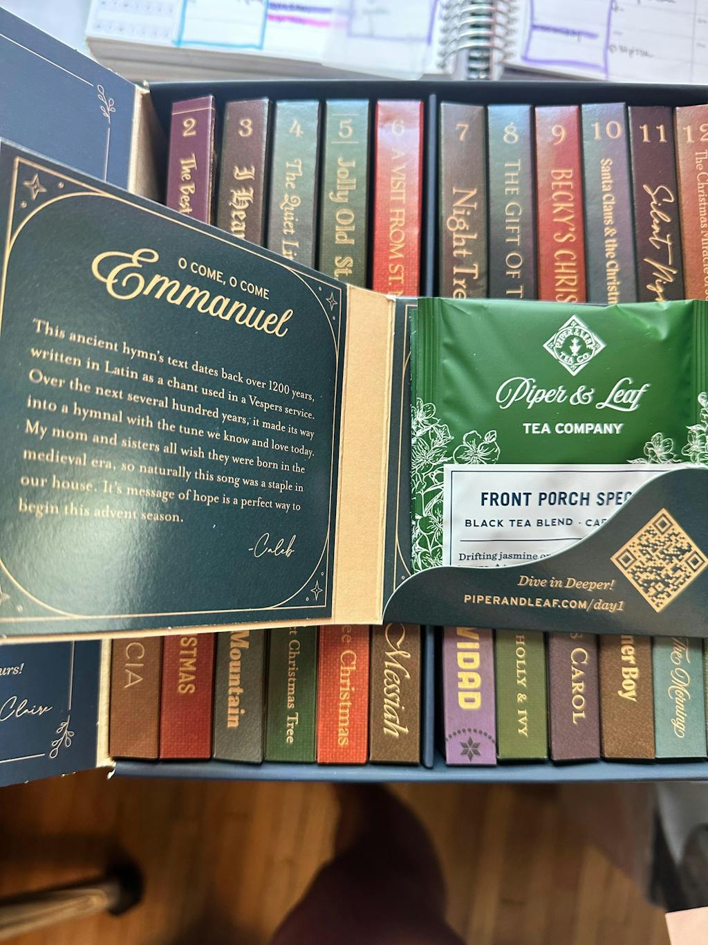 24 Teas of Advent—Piper and Leaf Advent Calendar – Piper and Leaf Tea Co.