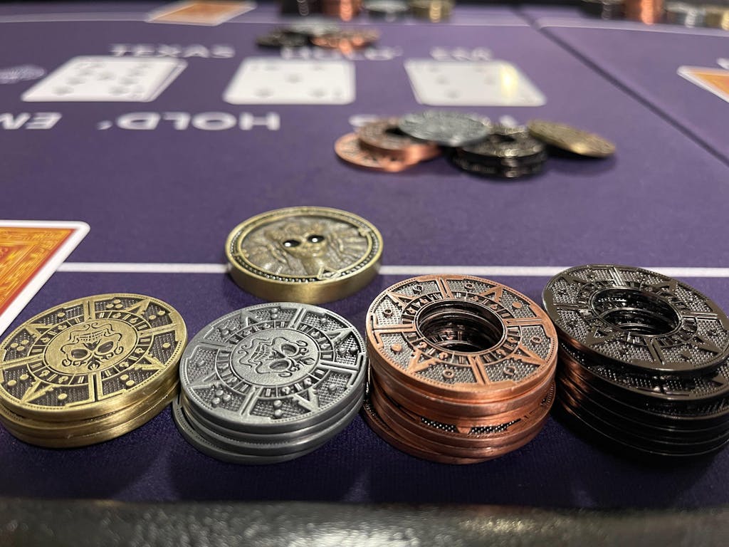 Metal Poker Chip Set 300pc The “Bundle Of Loot” – Pirate Gold Poker